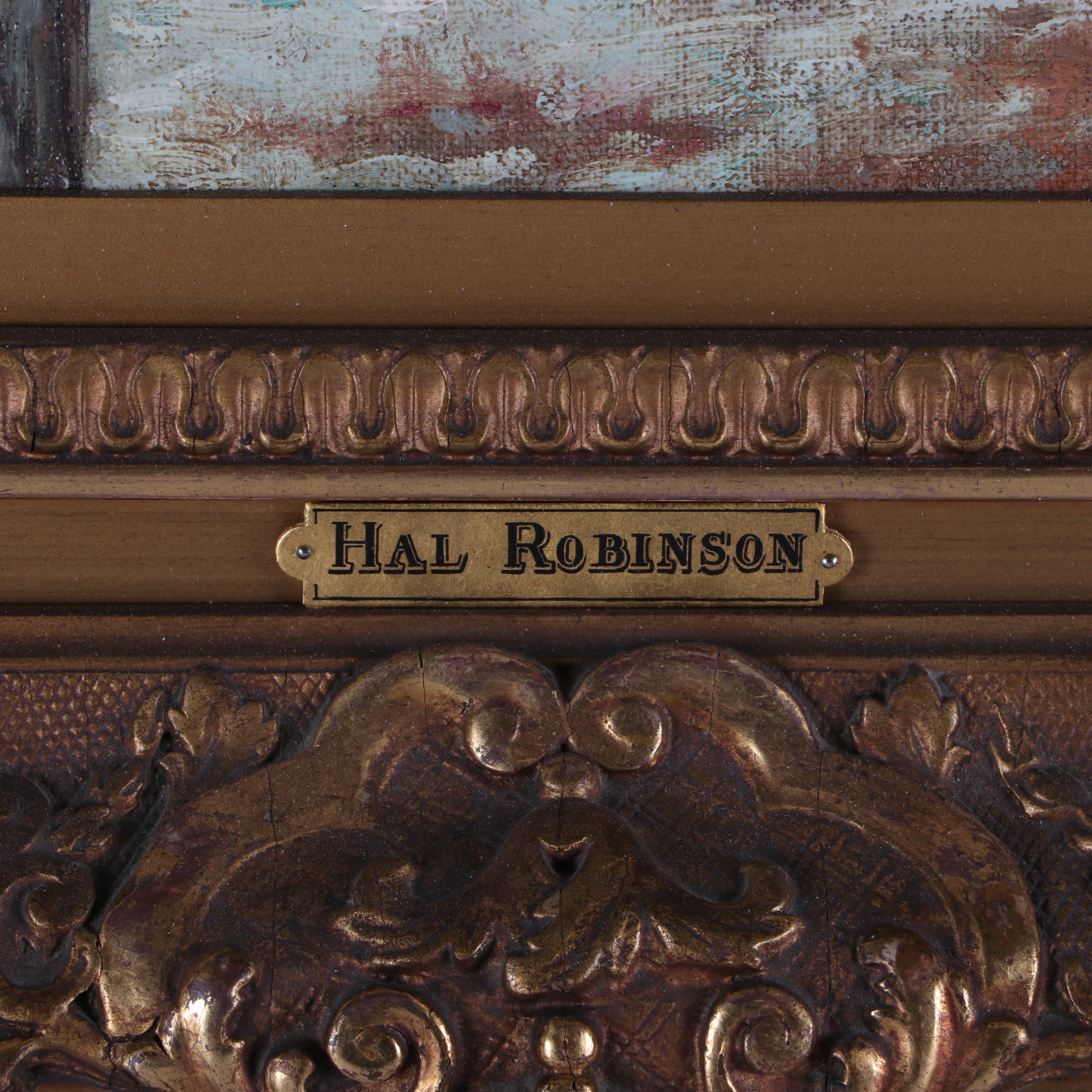 Hal Robinson Landscape Oil Painting "Winter Hillside" | Everything But ...