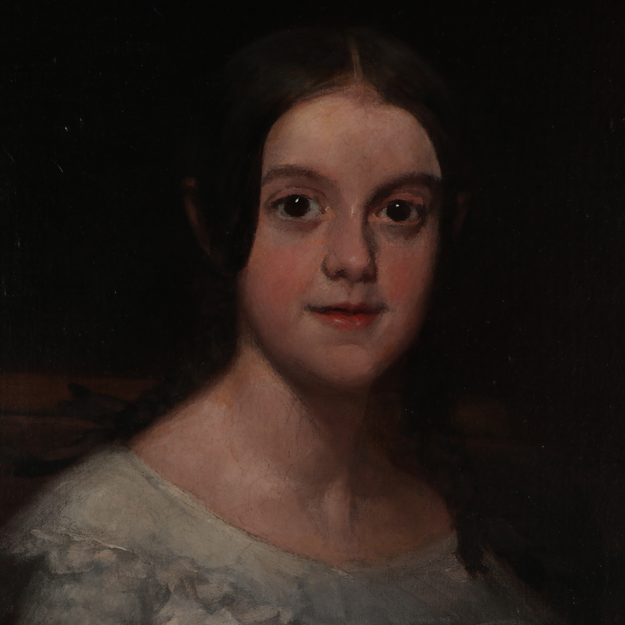 Portrait Oil Painting of Sarah Ann Haven, Mid 19th Century | Everything ...
