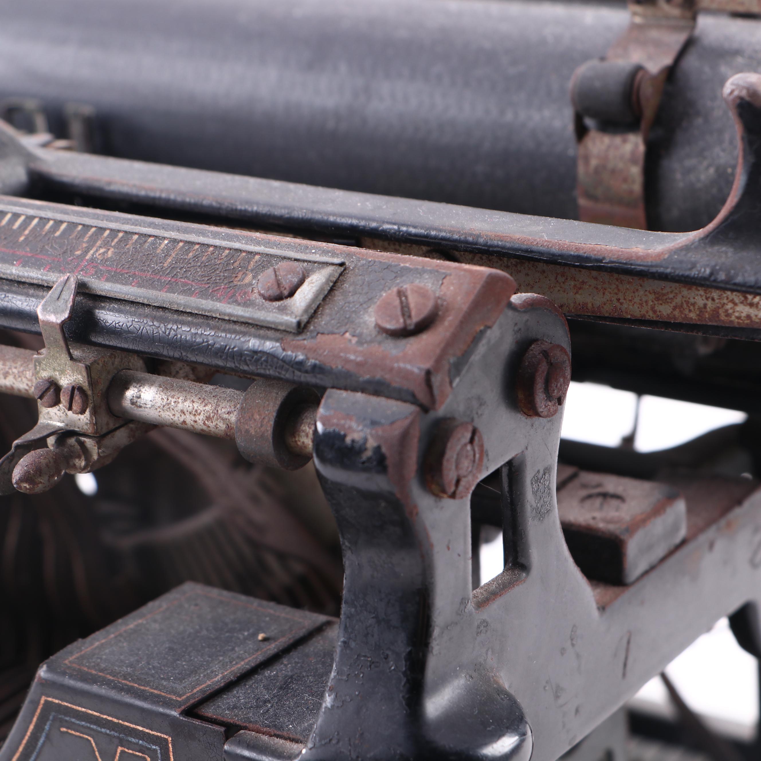 Underwood Cast Iron Typewriter, Early 20th-Century | Everything But The ...