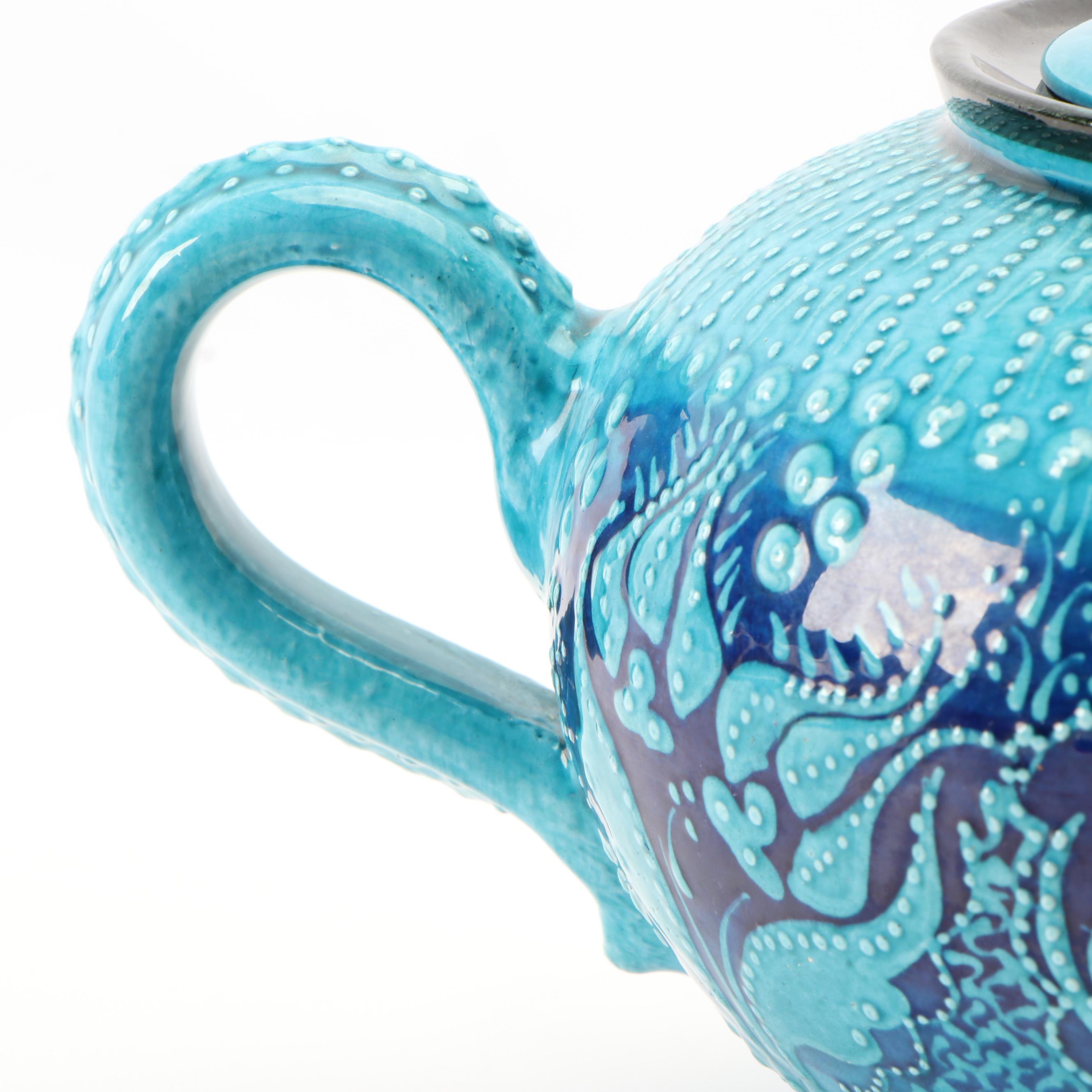 Chez Galip Turkish Art Pottery Tea Set | EBTH