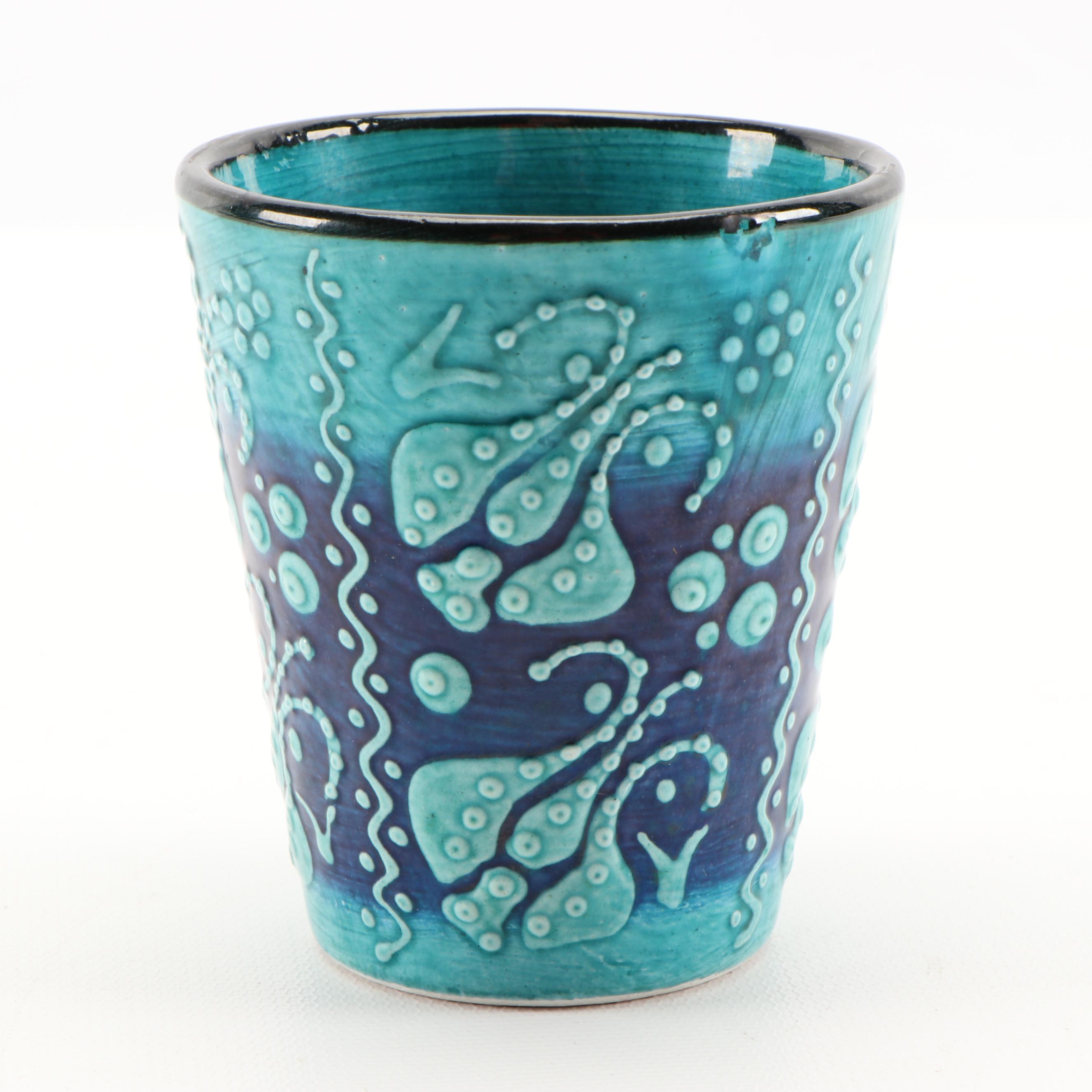 Chez Galip Turkish Art Pottery Tea Set | EBTH