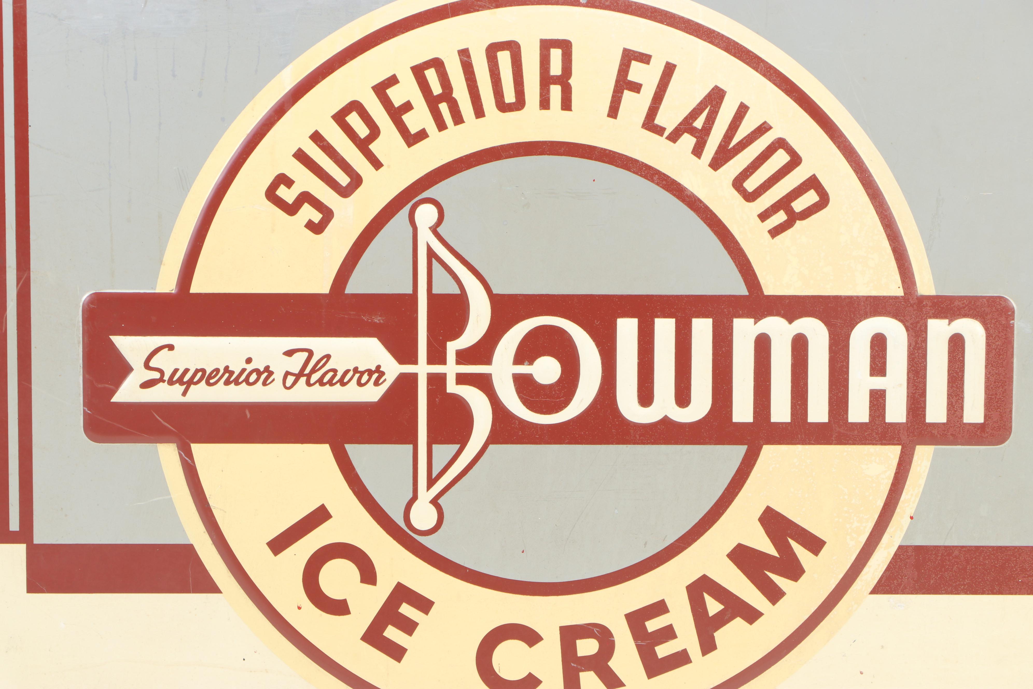 Bowman Ice Cream Store Sign | EBTH