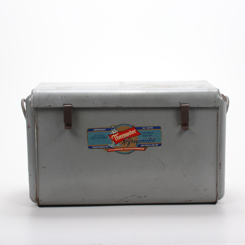 Thermaster Refrigerator Cooler Ice Chest, Vintage | EBTH
