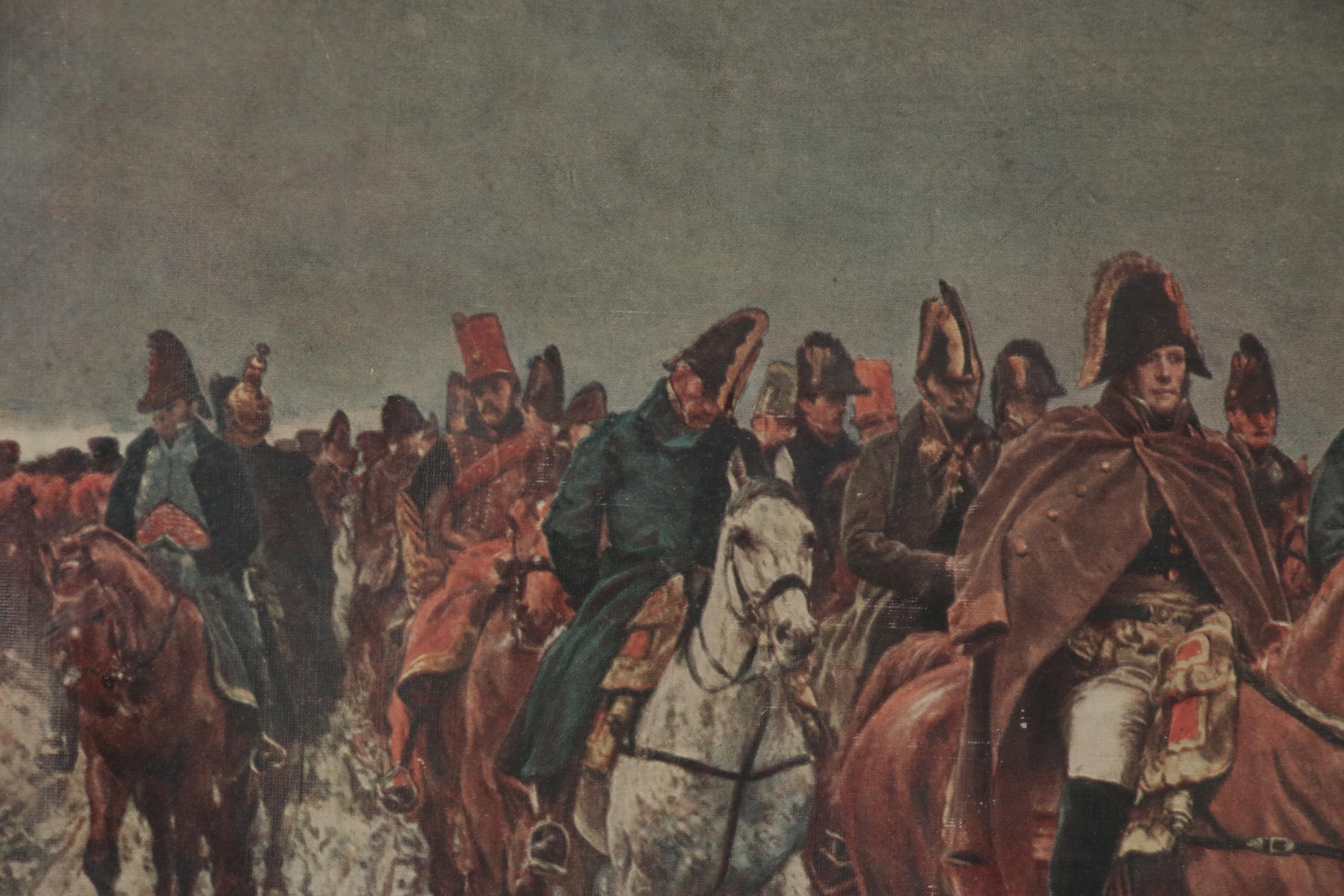 Offset Lithograph After Jean-Louis Ernest Meissonier "Campagne de ...