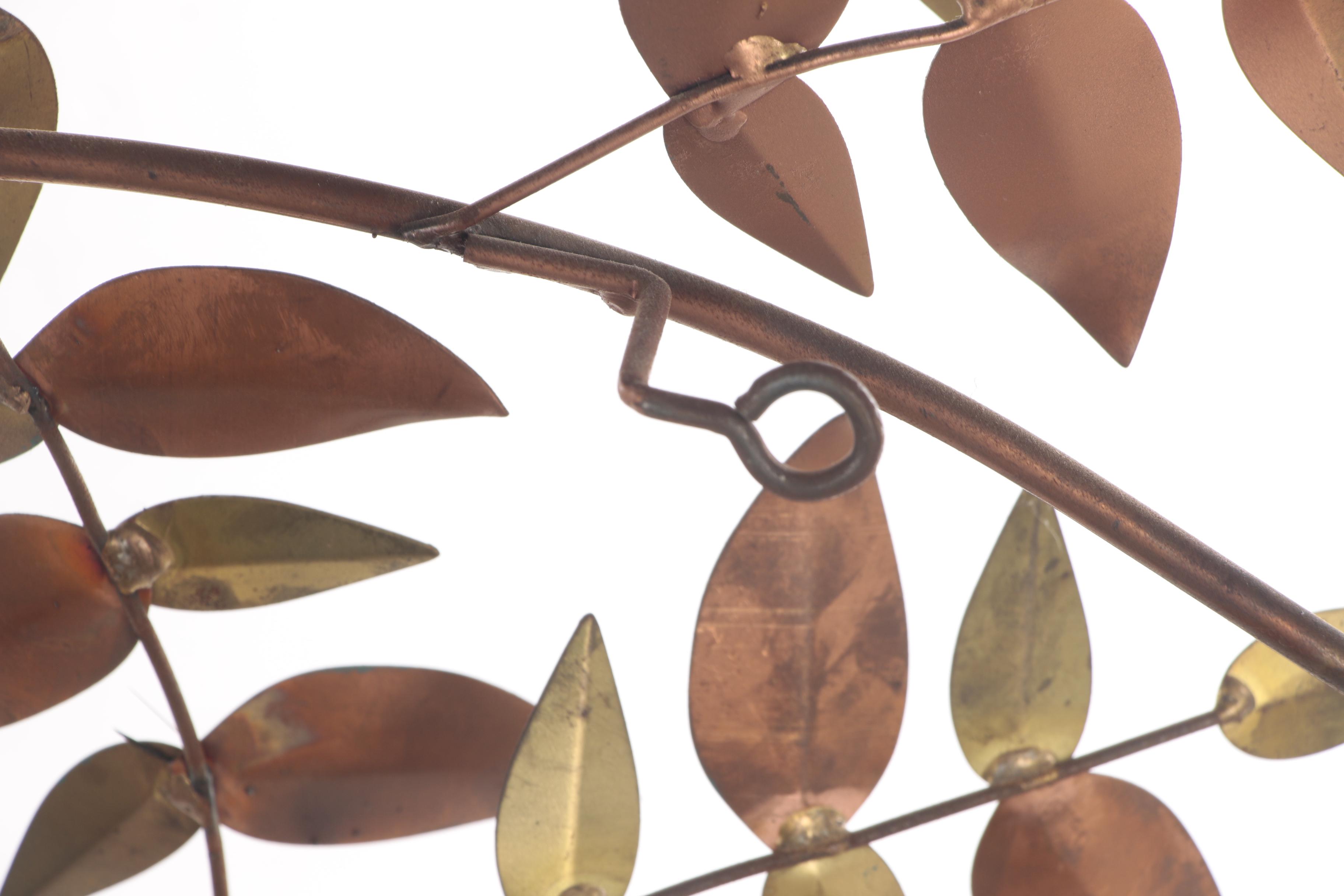Curtis Jeré Painted Copper Fruit Tree Sculpture | EBTH