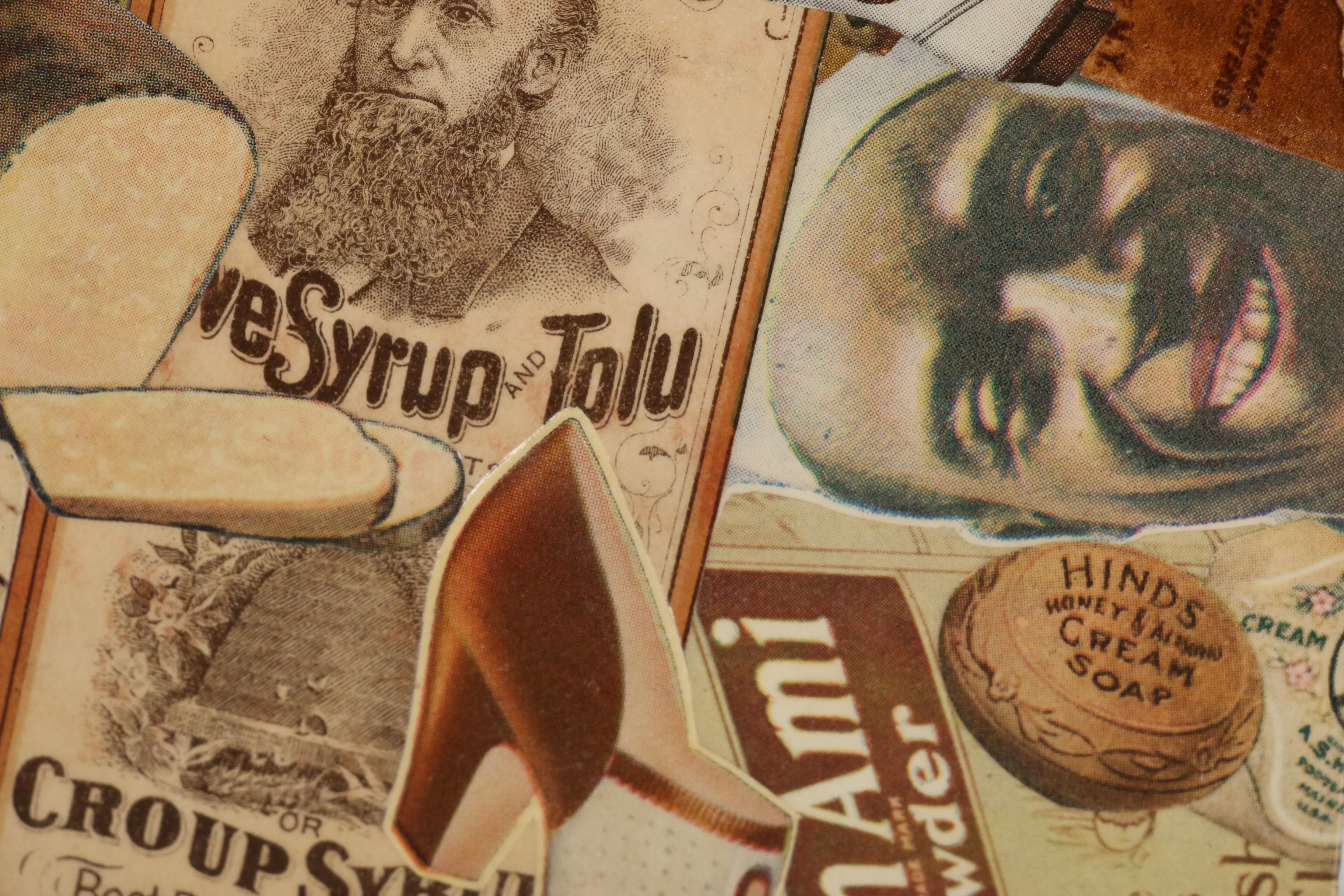 Joe Brainard Mixed Media Collage | EBTH