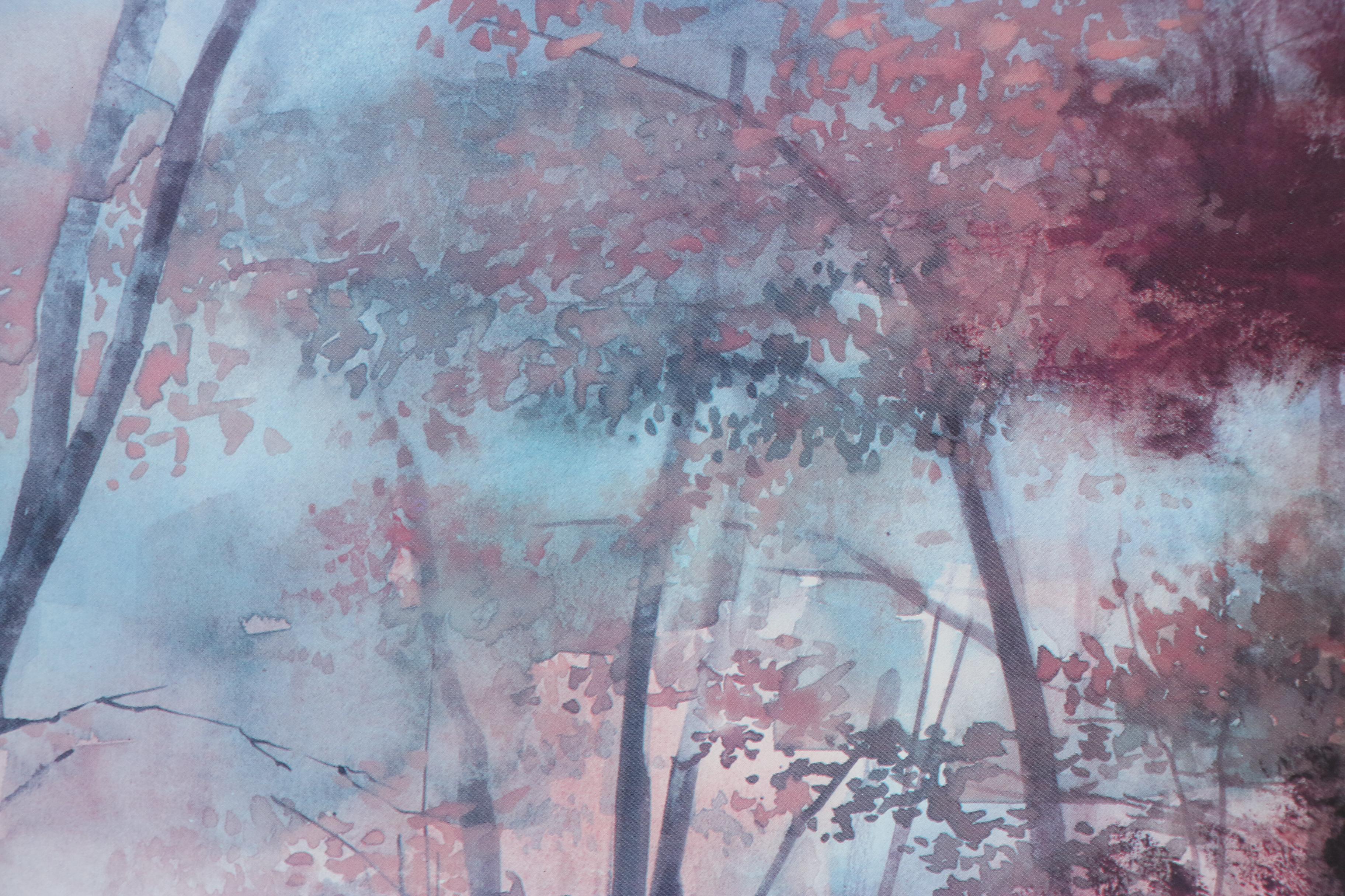 Mitchell D. Tolle Offset Lithograph of Country Road | EBTH