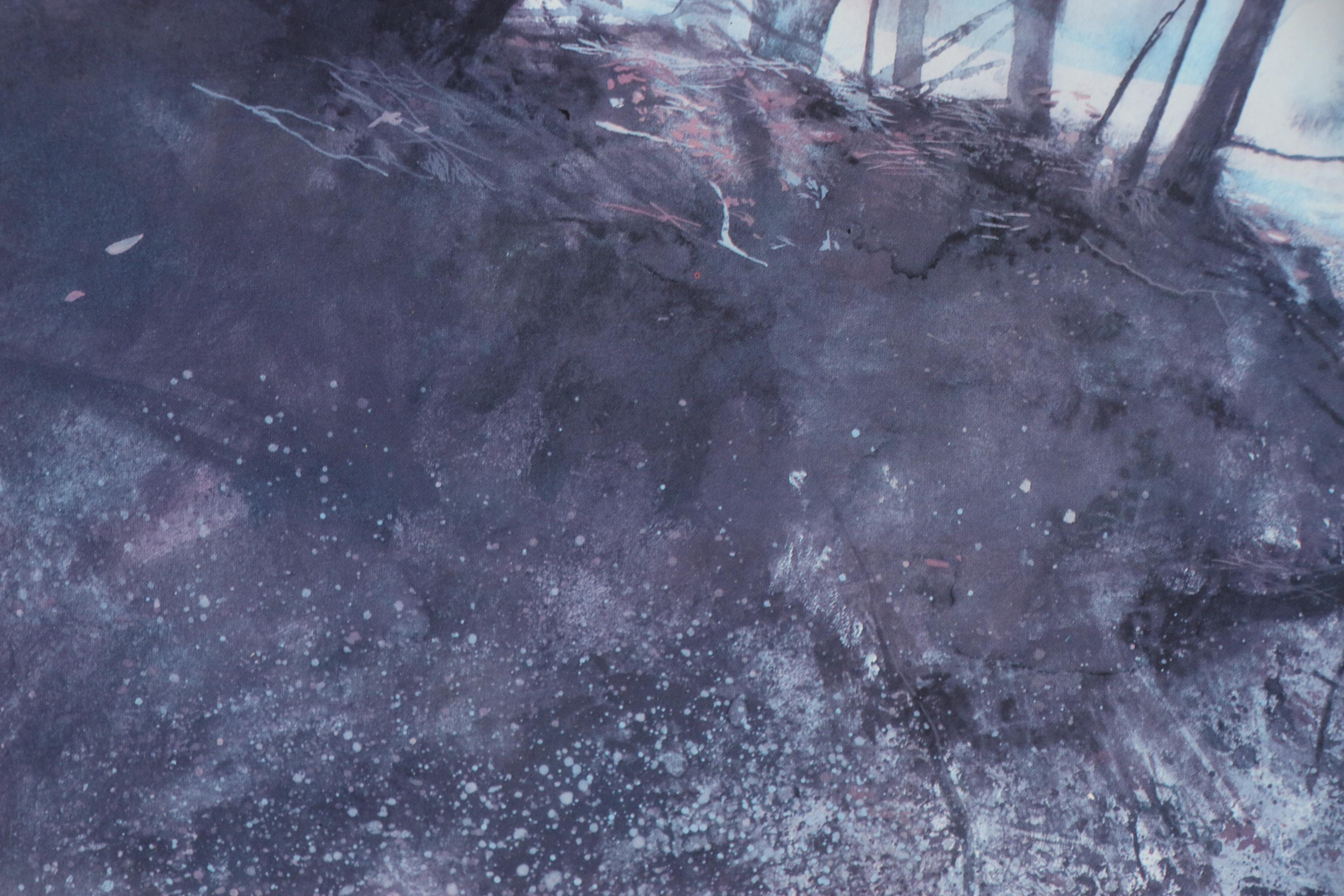 Mitchell D. Tolle Offset Lithograph of Country Road | EBTH