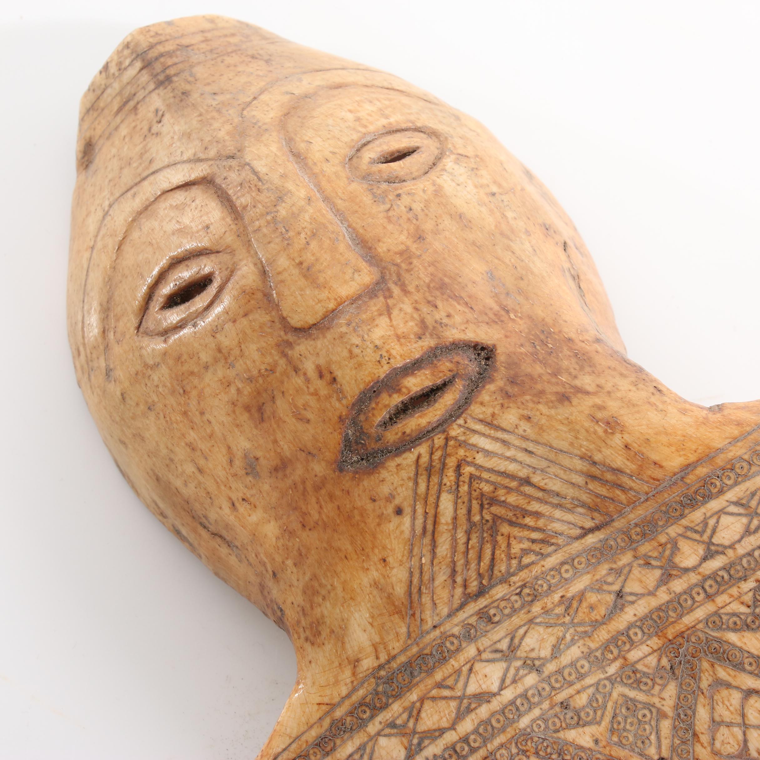 Timor Carved Horse Skull Mask, 20th Century | EBTH