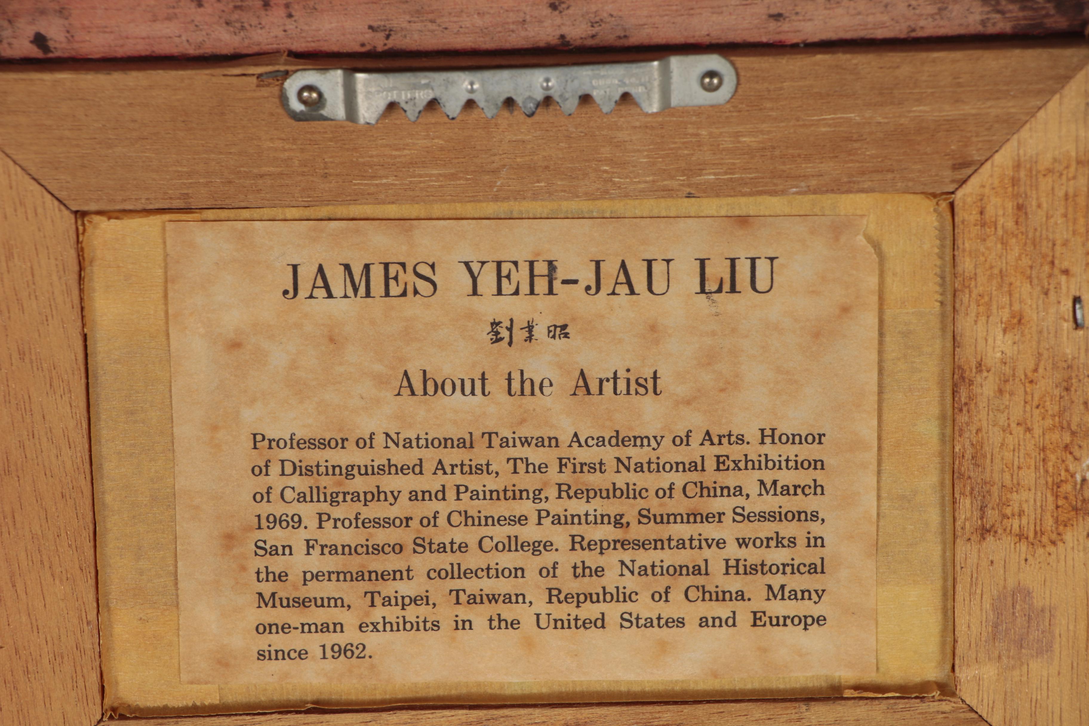 James Yeh-Jau Liu Watercolor Landscape Painting | EBTH