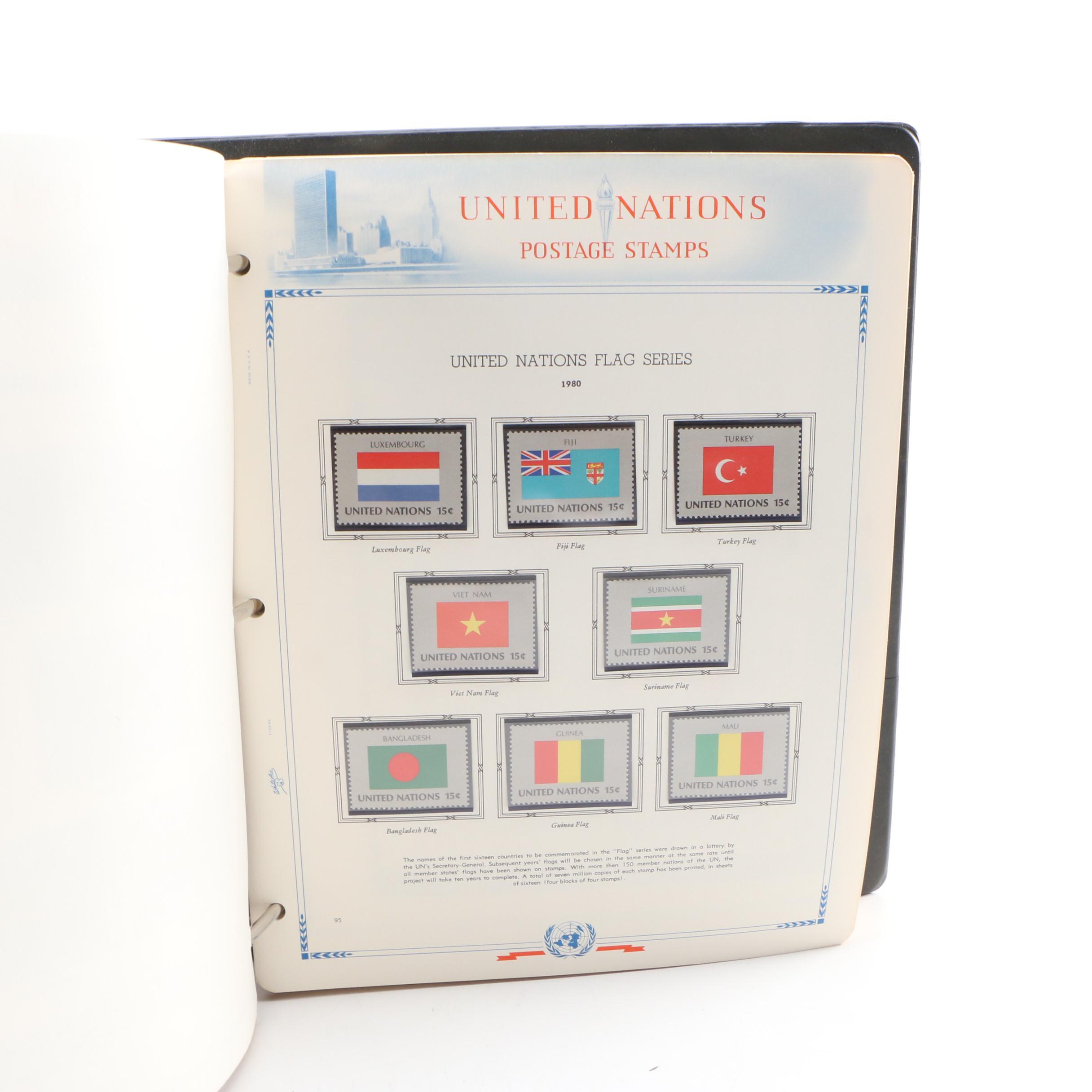 Comprehensive United Nations Postage Stamp Collection | EBTH
