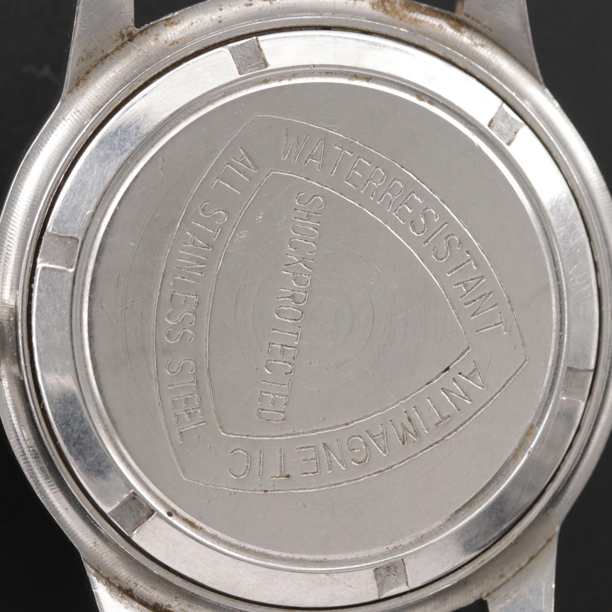Vintage Hallmark and Wakmann Stainless Steel Stem Wind Watches | EBTH
