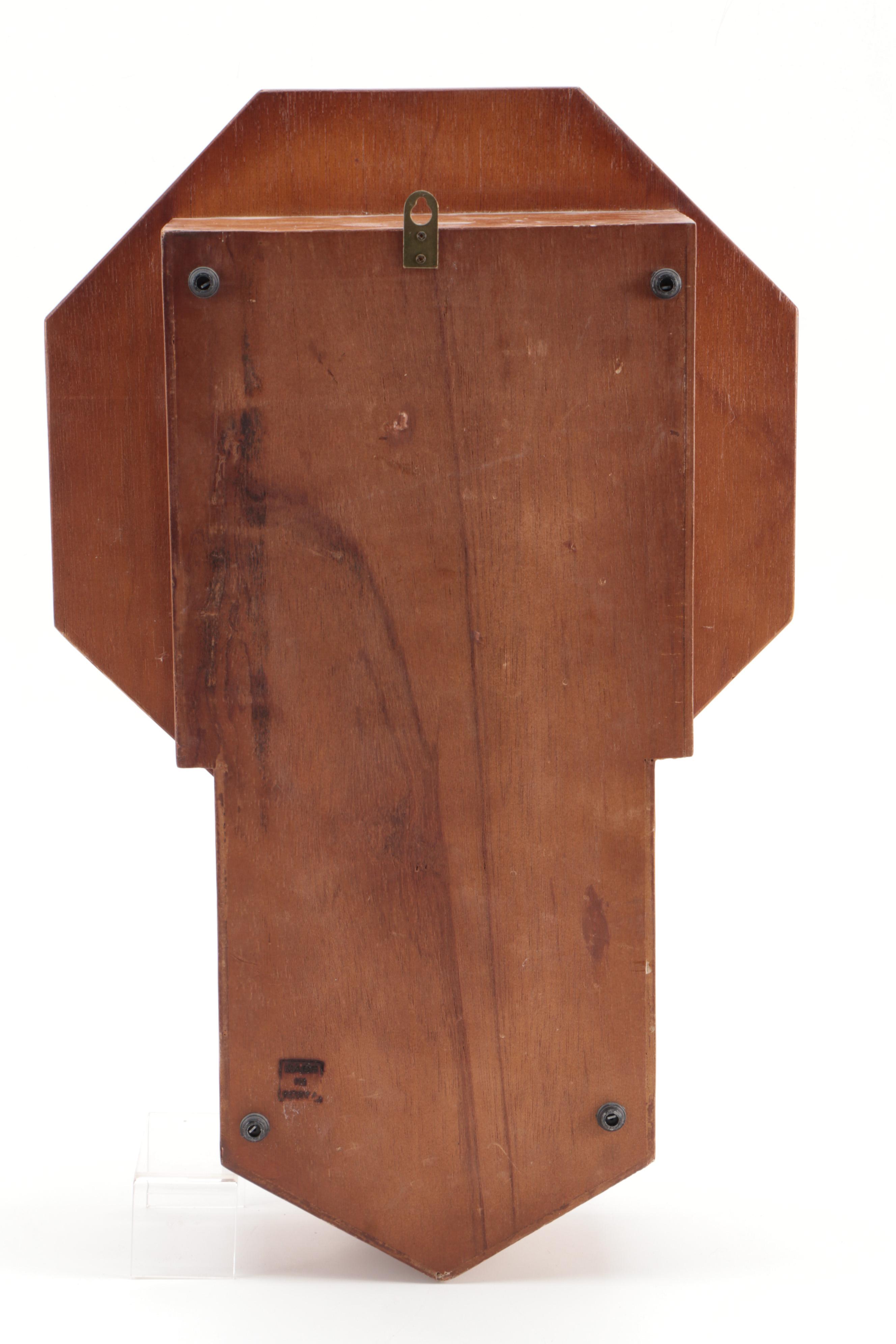 Rolens 31 Day Regulator Oak Veneer Wall Clock, Late 20th Century | EBTH