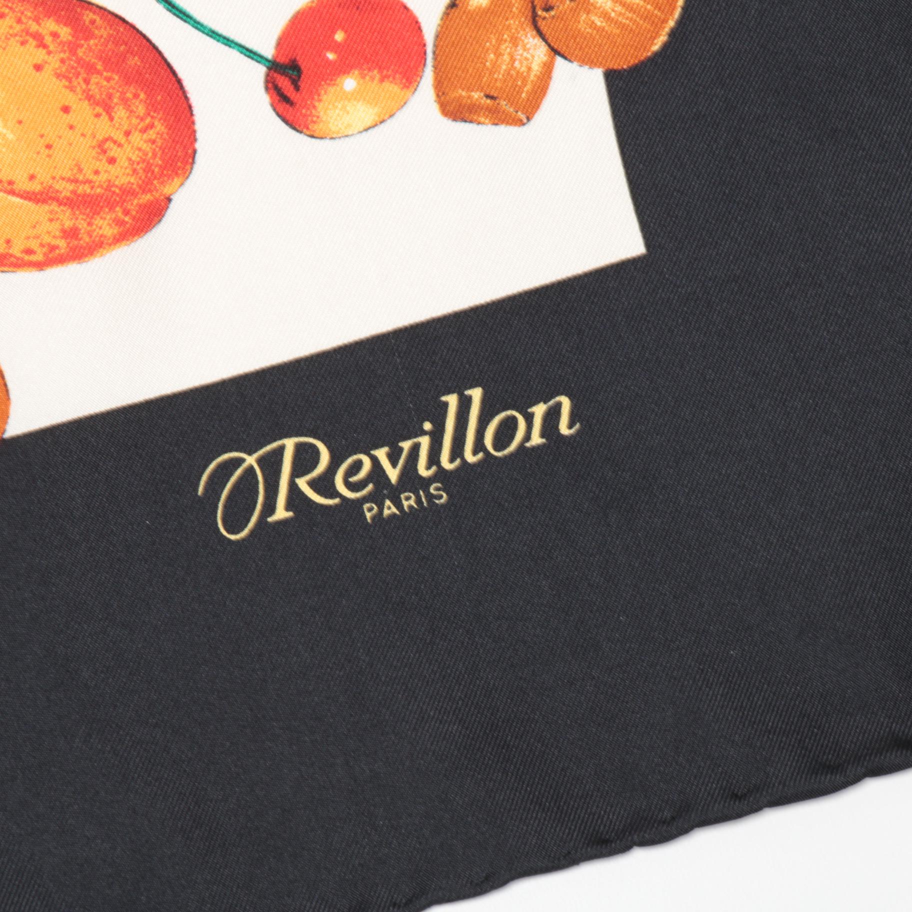 Revillon Paris "Tiger in Tropical Paradise" Silk Scarf | EBTH