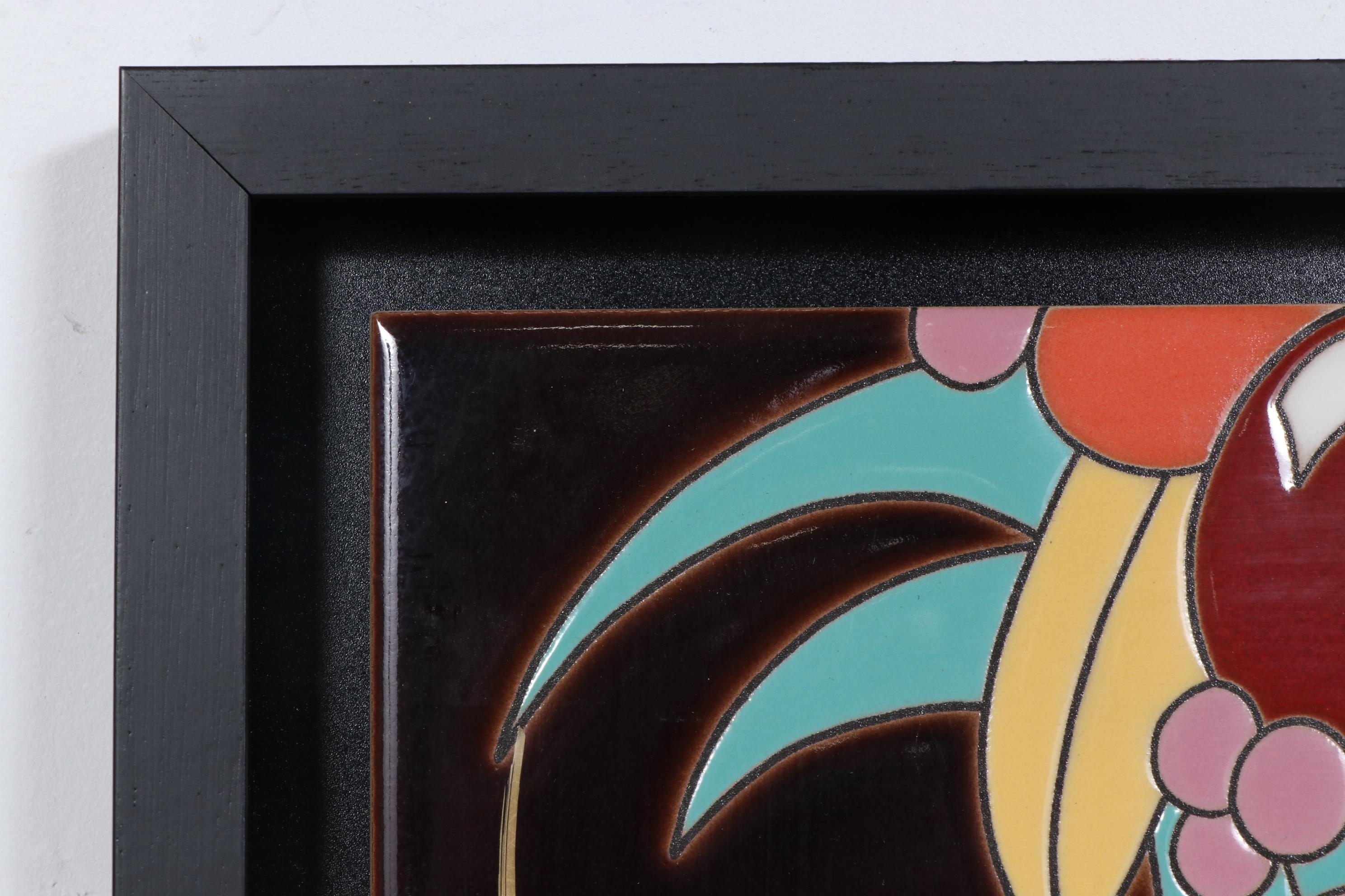 Paul Vought Ceramic Tile "Carmen Bugs", 1994 | EBTH