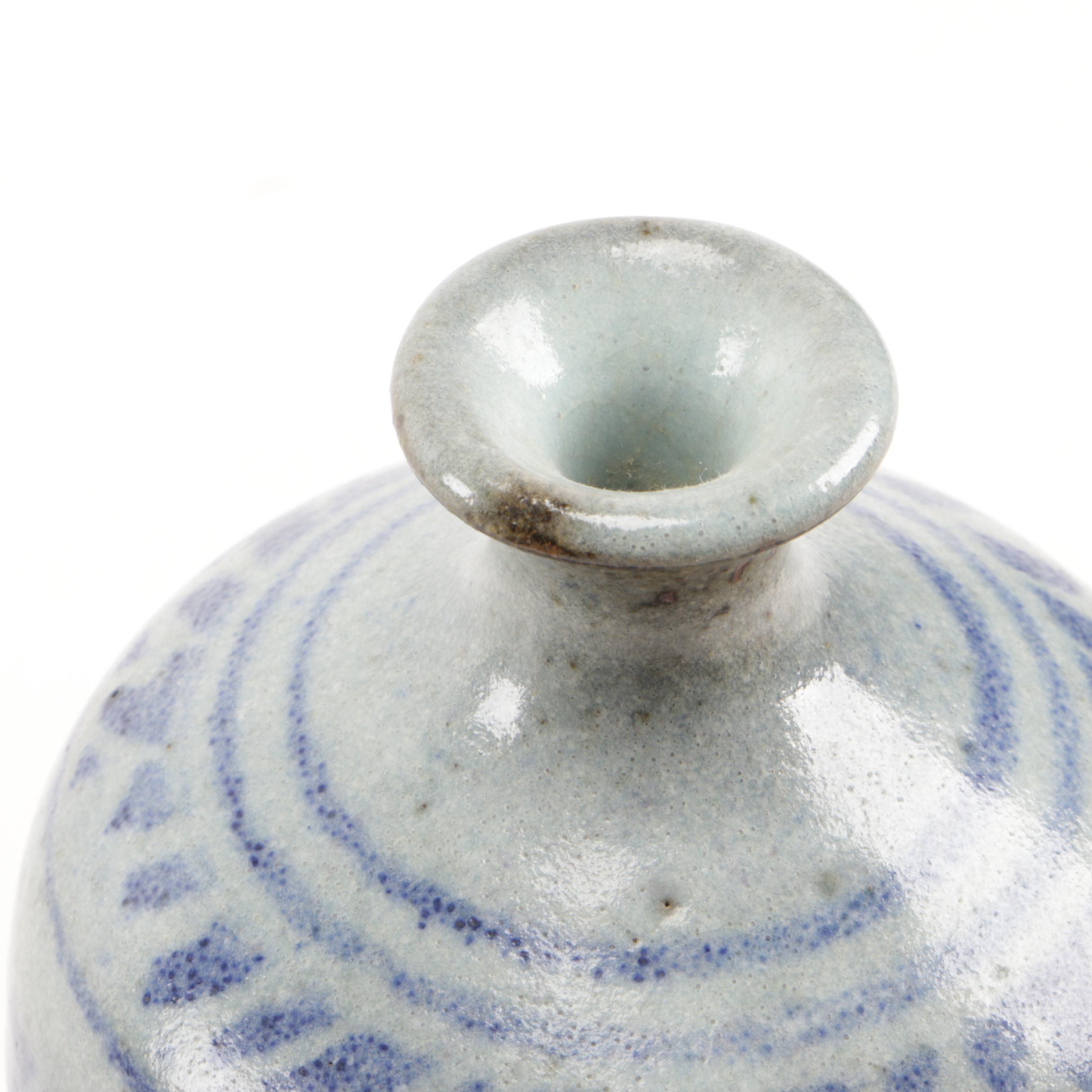 Nambe Metal Rectangular Platter with Shafer Stoneware Pottery Jars | EBTH