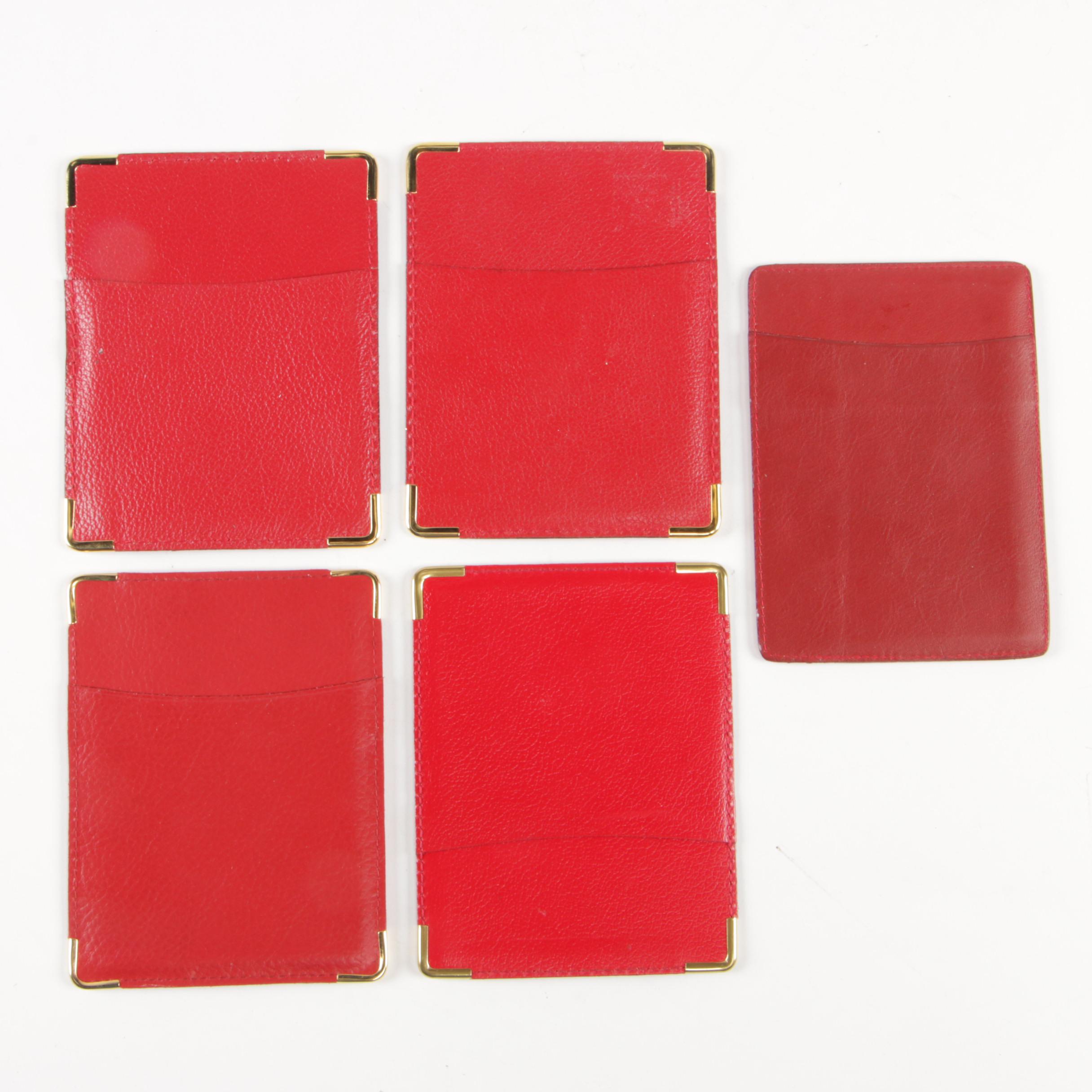 Rolex Red Leather Card Cases | EBTH