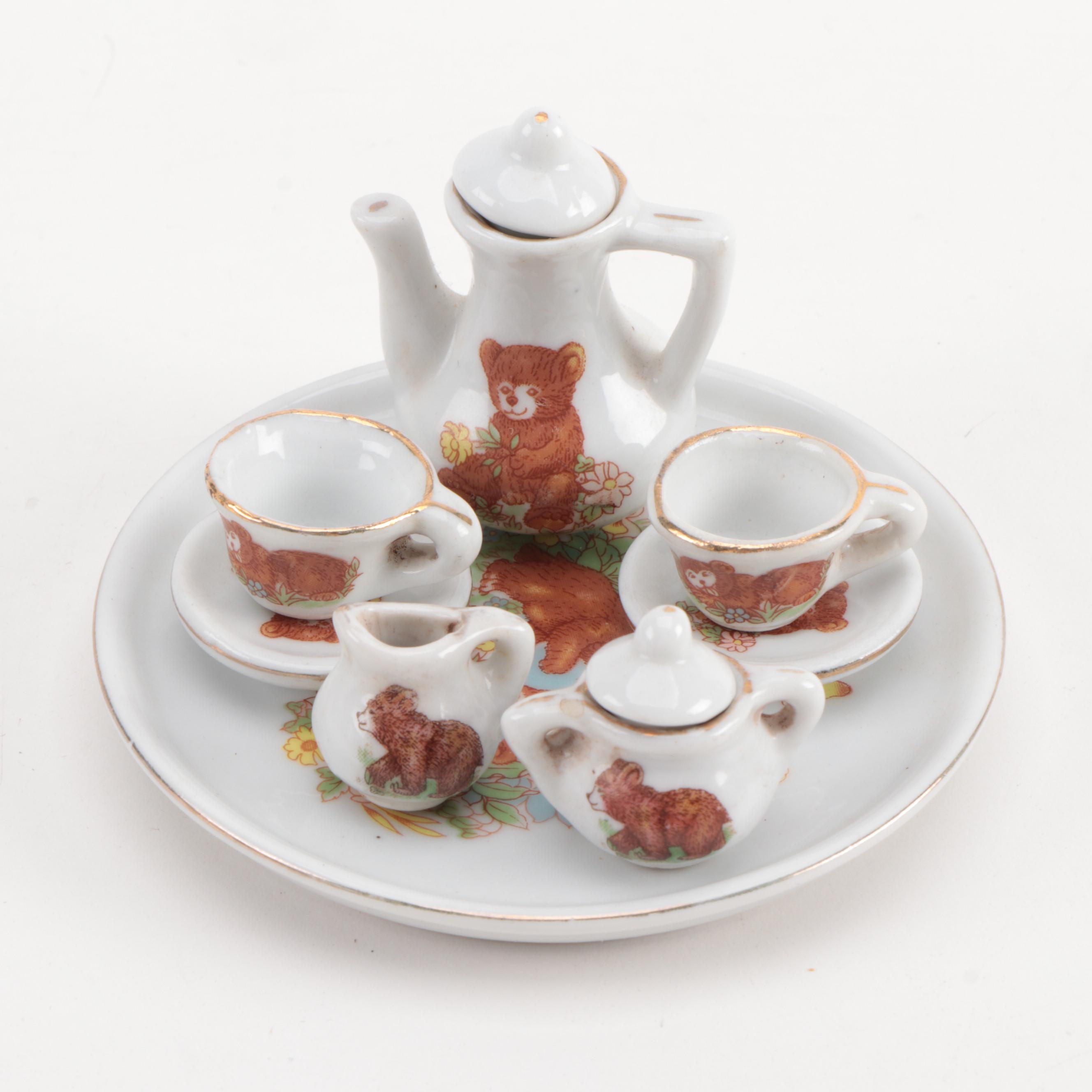 Child's Miniature Porcelain Tea Sets, Early to Mid-20th Century | EBTH