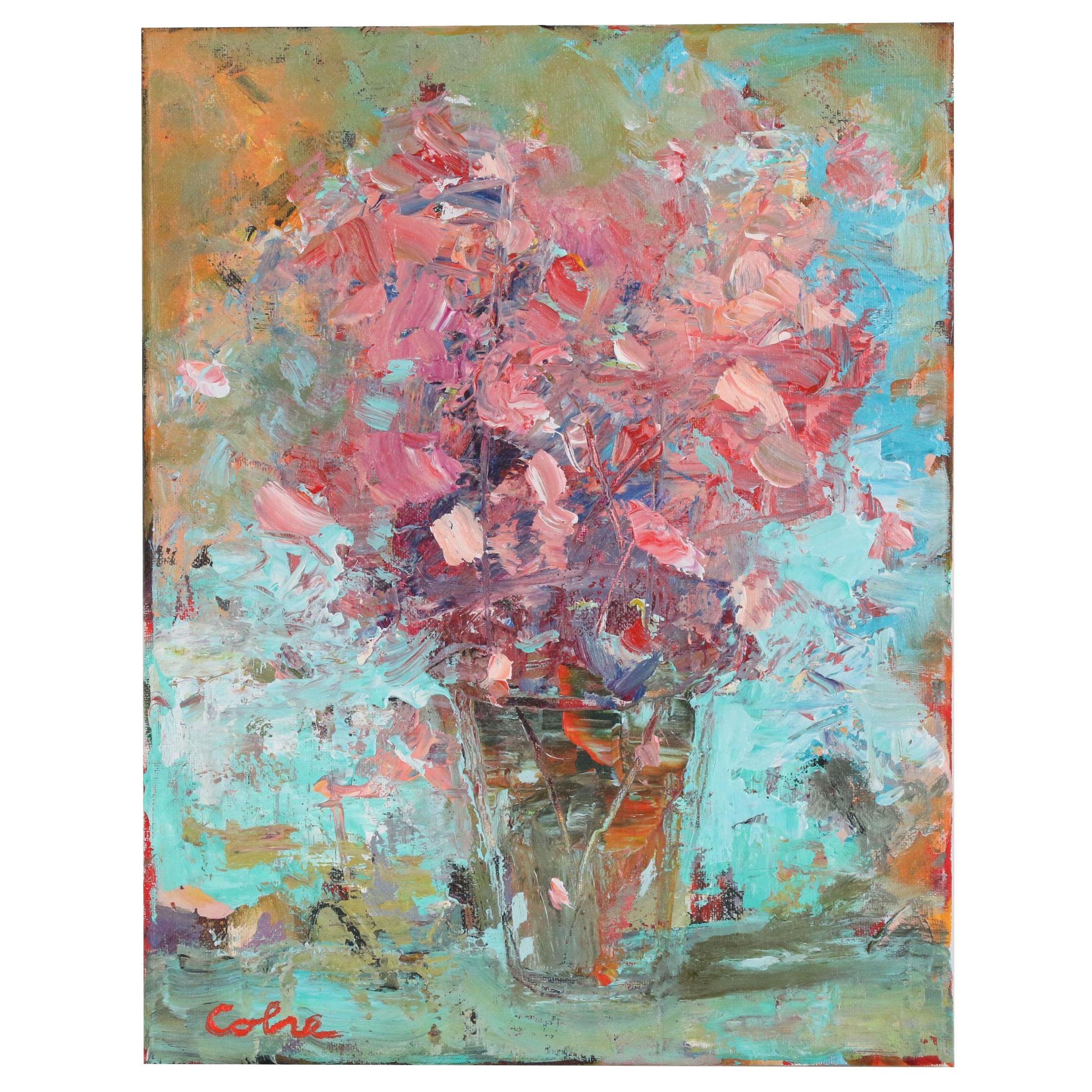 Amelia Colne Floral Still Life Acrylic Painting | Everything But The House