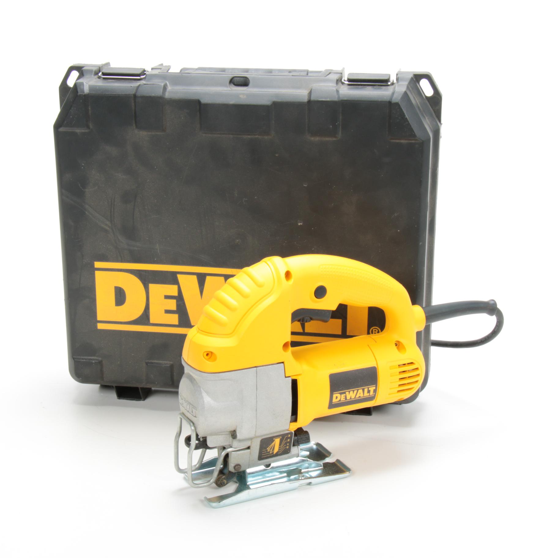 DeWalt DW317 Variable Speed Orbital Jig Saw with Case | EBTH