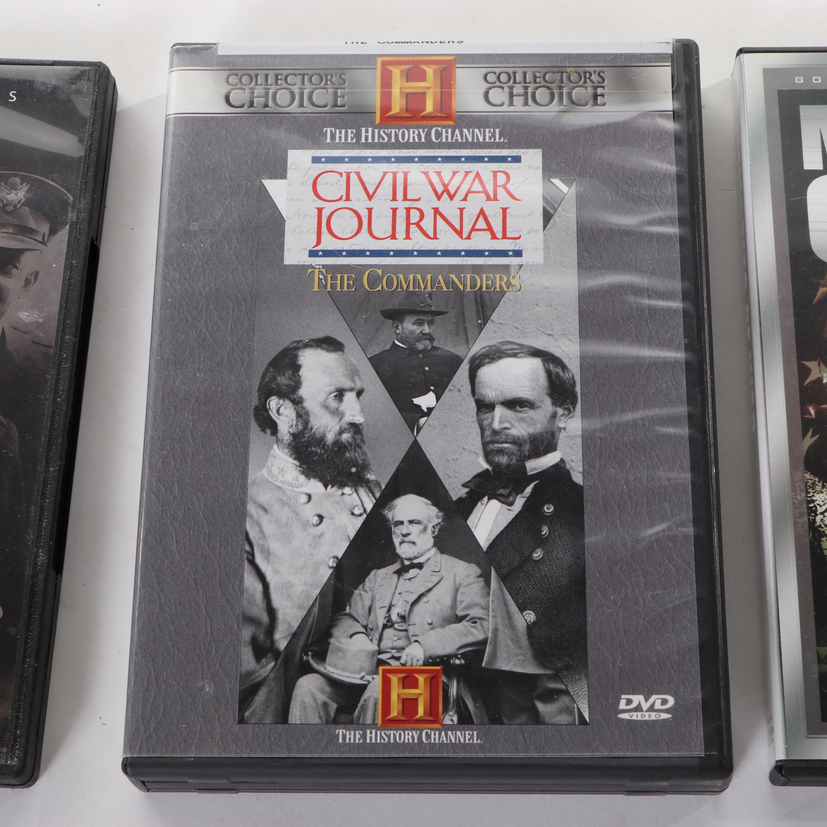 DVD Collection Featuring Military Documentaries, Romantic Comedies, and ...