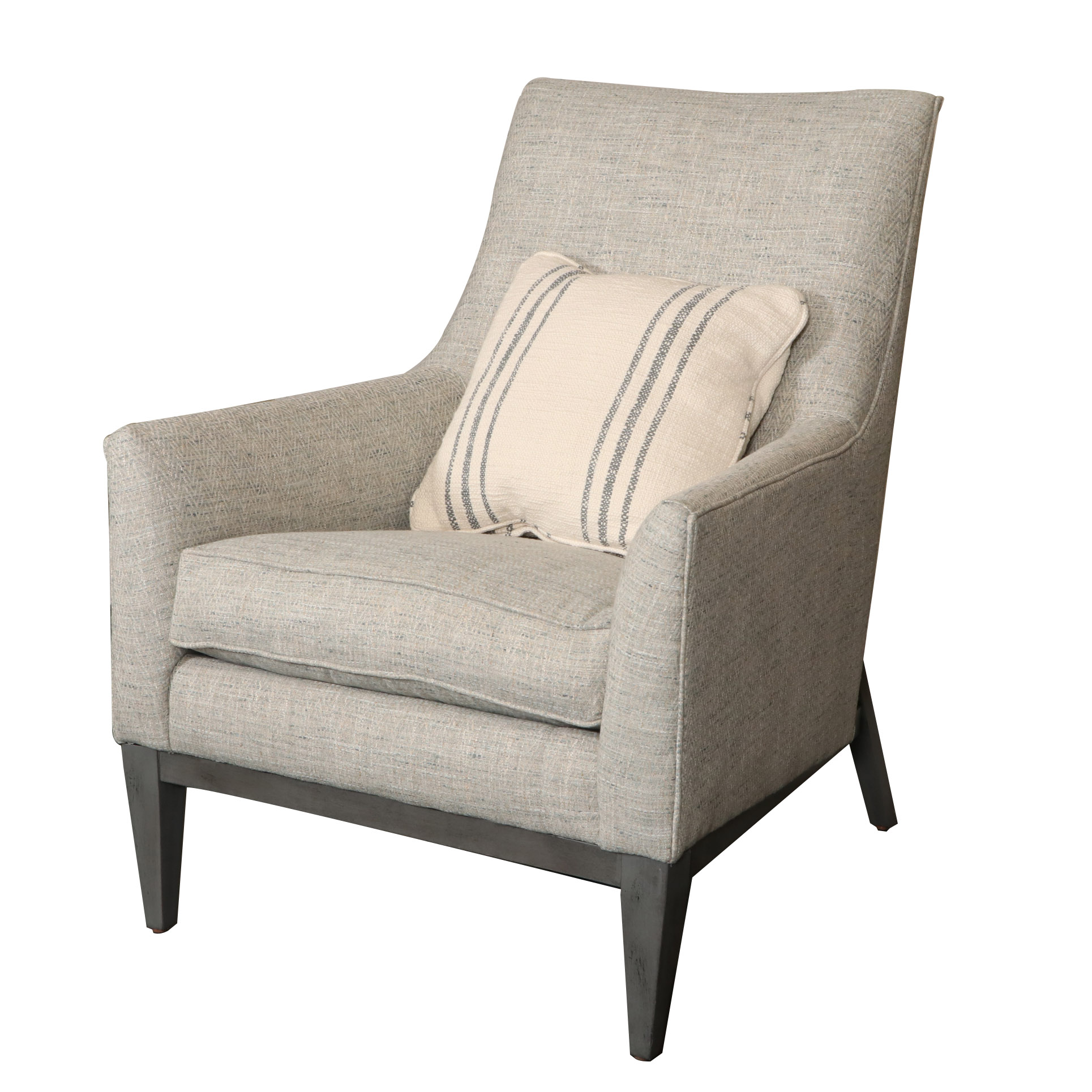 Rowe Furniture "Thatcher" Upholstered Armchair | EBTH