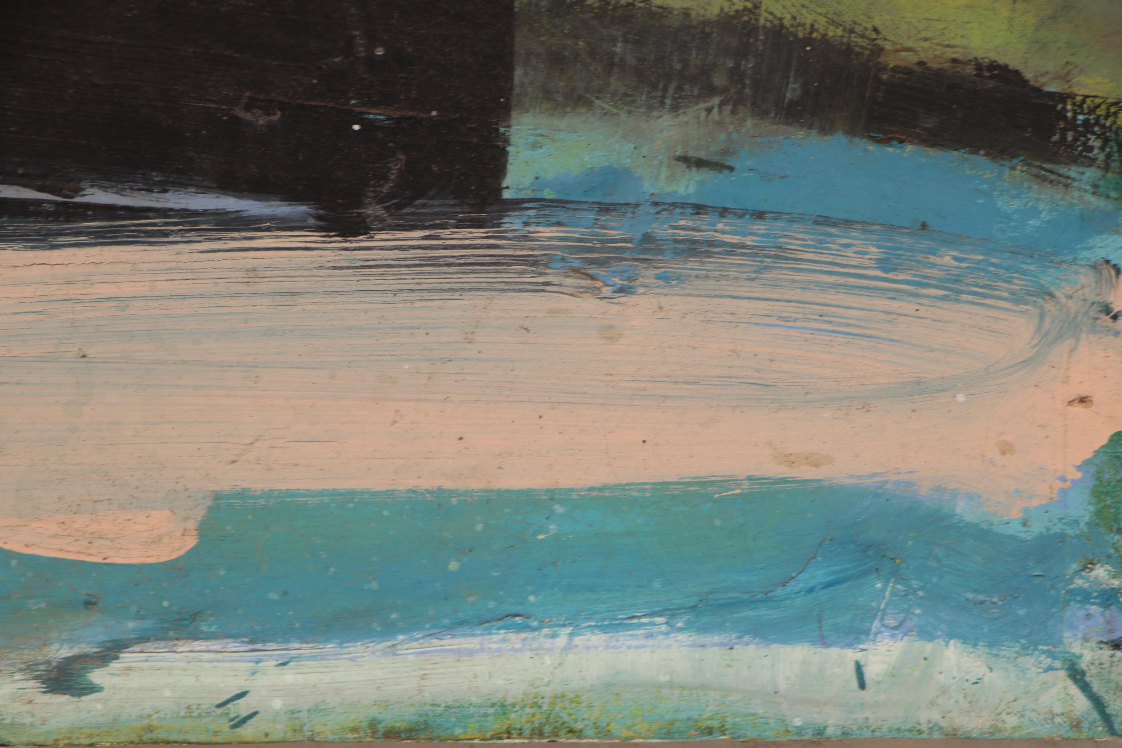 Abstract Oil Painting Attributed to Stephen Antonson, 1988 | EBTH