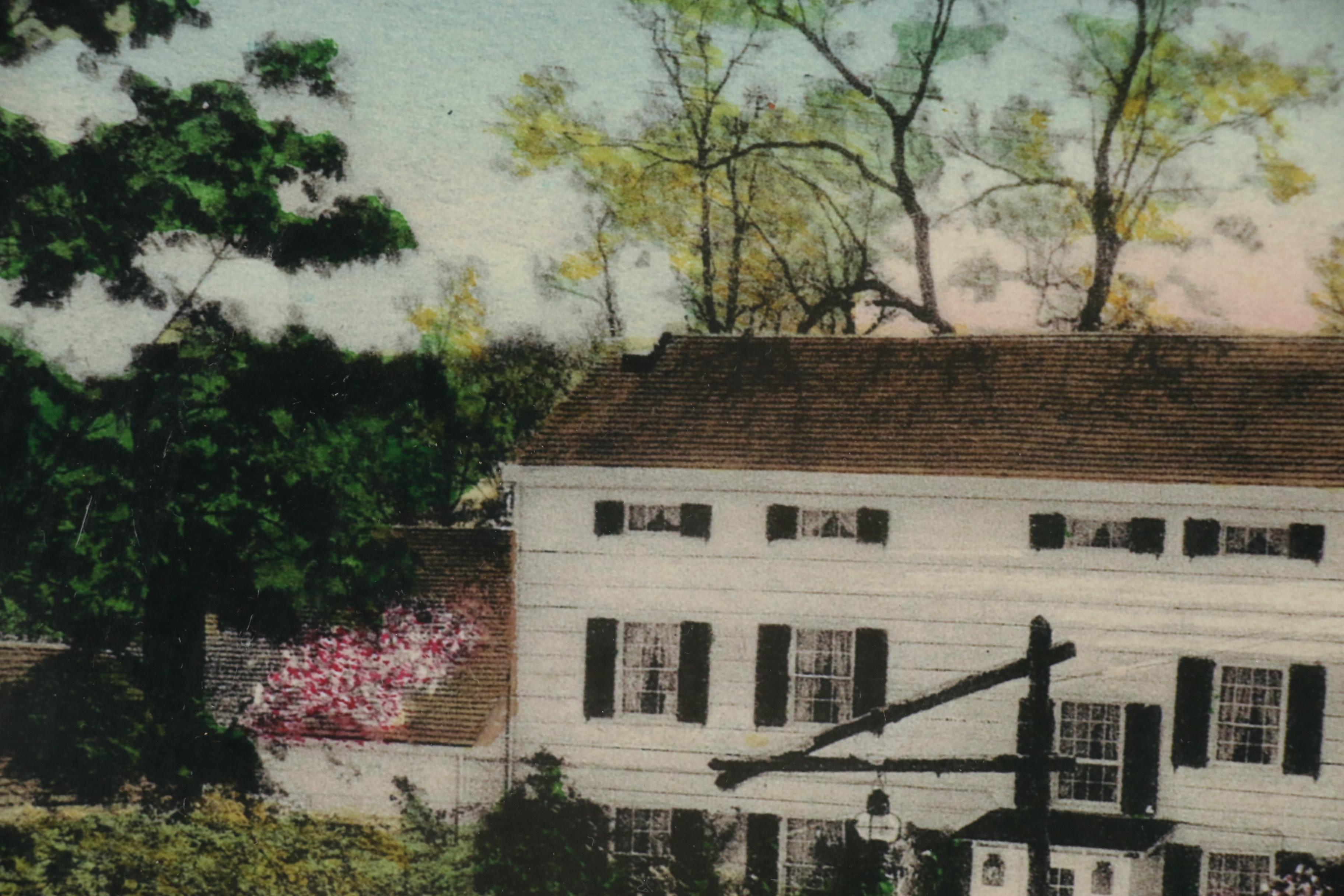 Hand-Colored Digital Photograph of the Historic "Hay Fever" House | EBTH