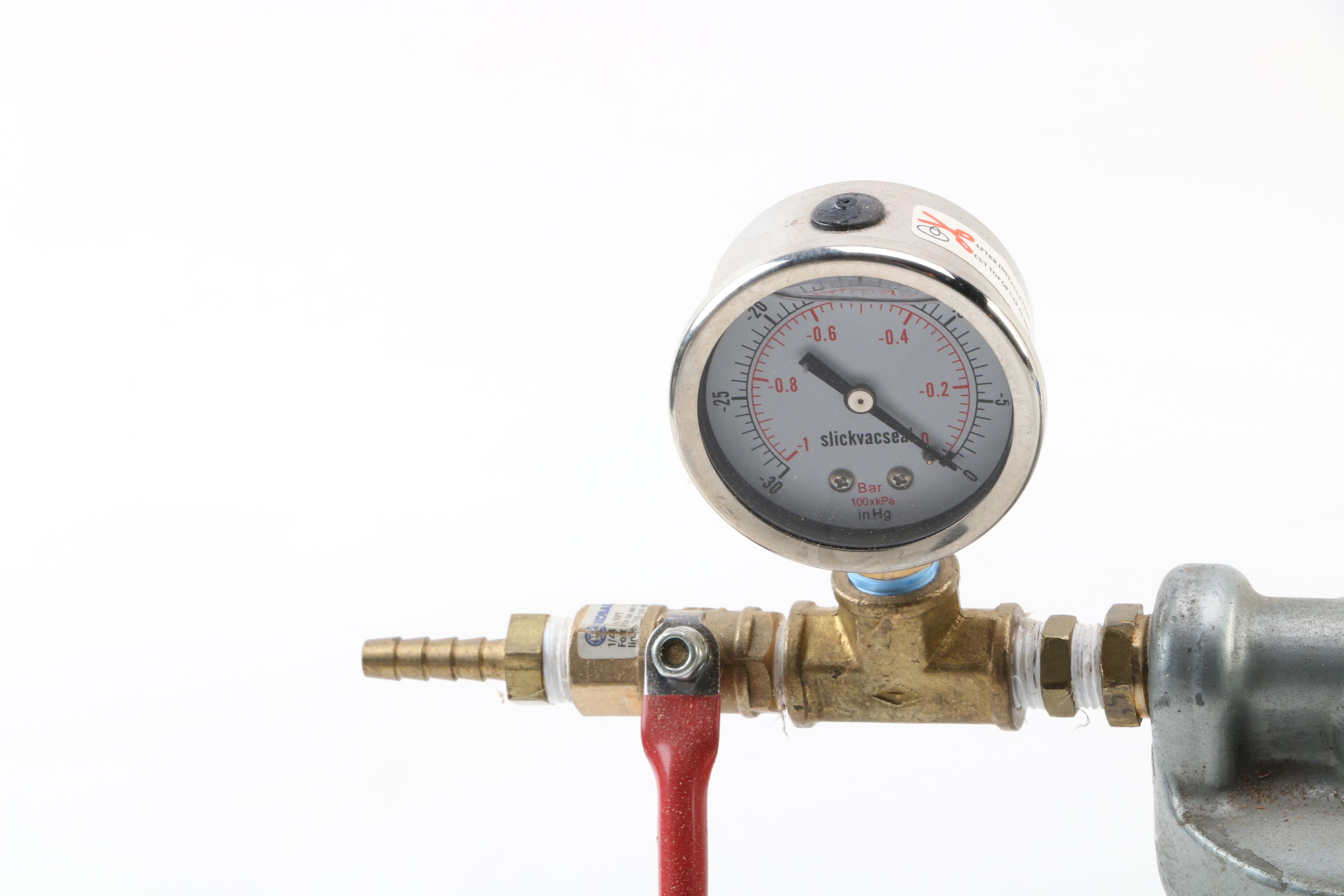 Doerr Electric Corp. Motor D271X Electric Vacuum Pump, Gauge, Regulator ...