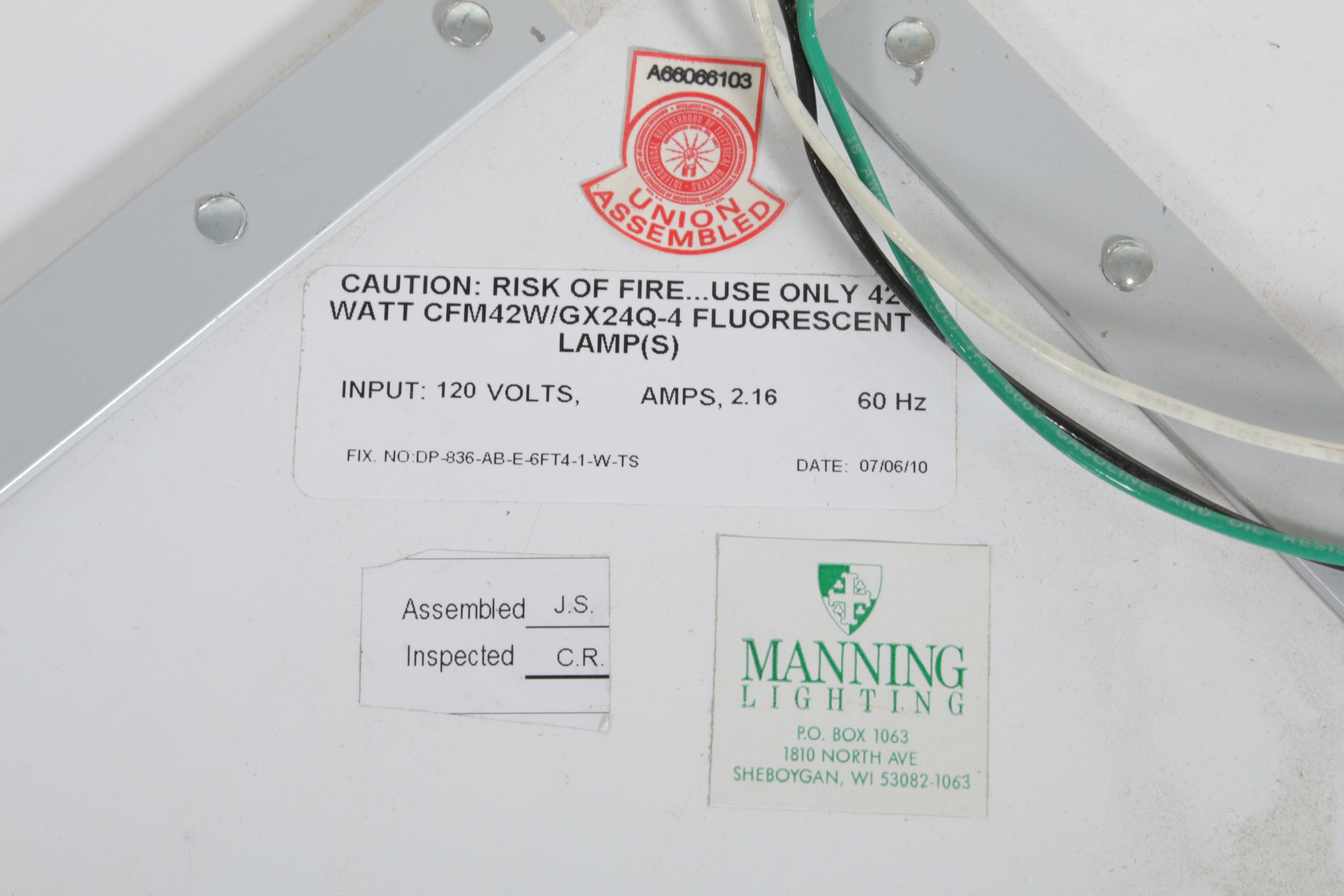 Manning Lighting Large Scale Ceiling Pendant Light | EBTH