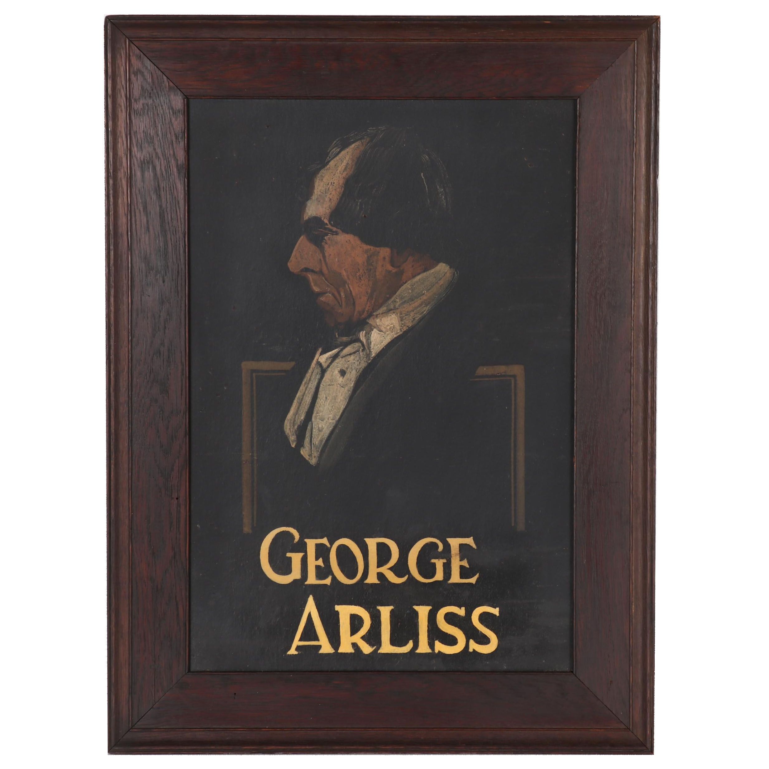 Portrait Oil Painting "George Arliss" | EBTH