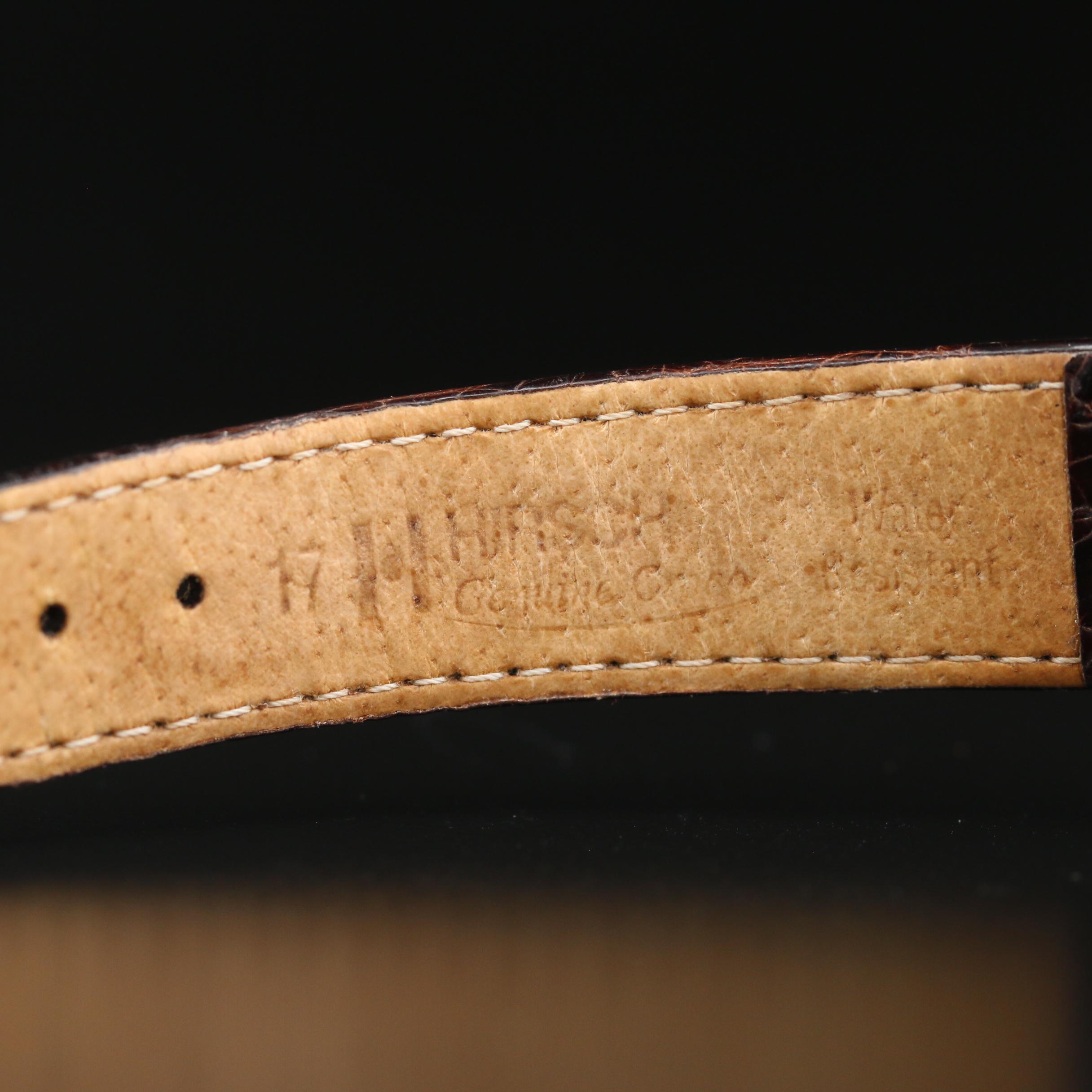 1962 Omega Ref. H6550 14K Gold Stem Wind Watch | EBTH