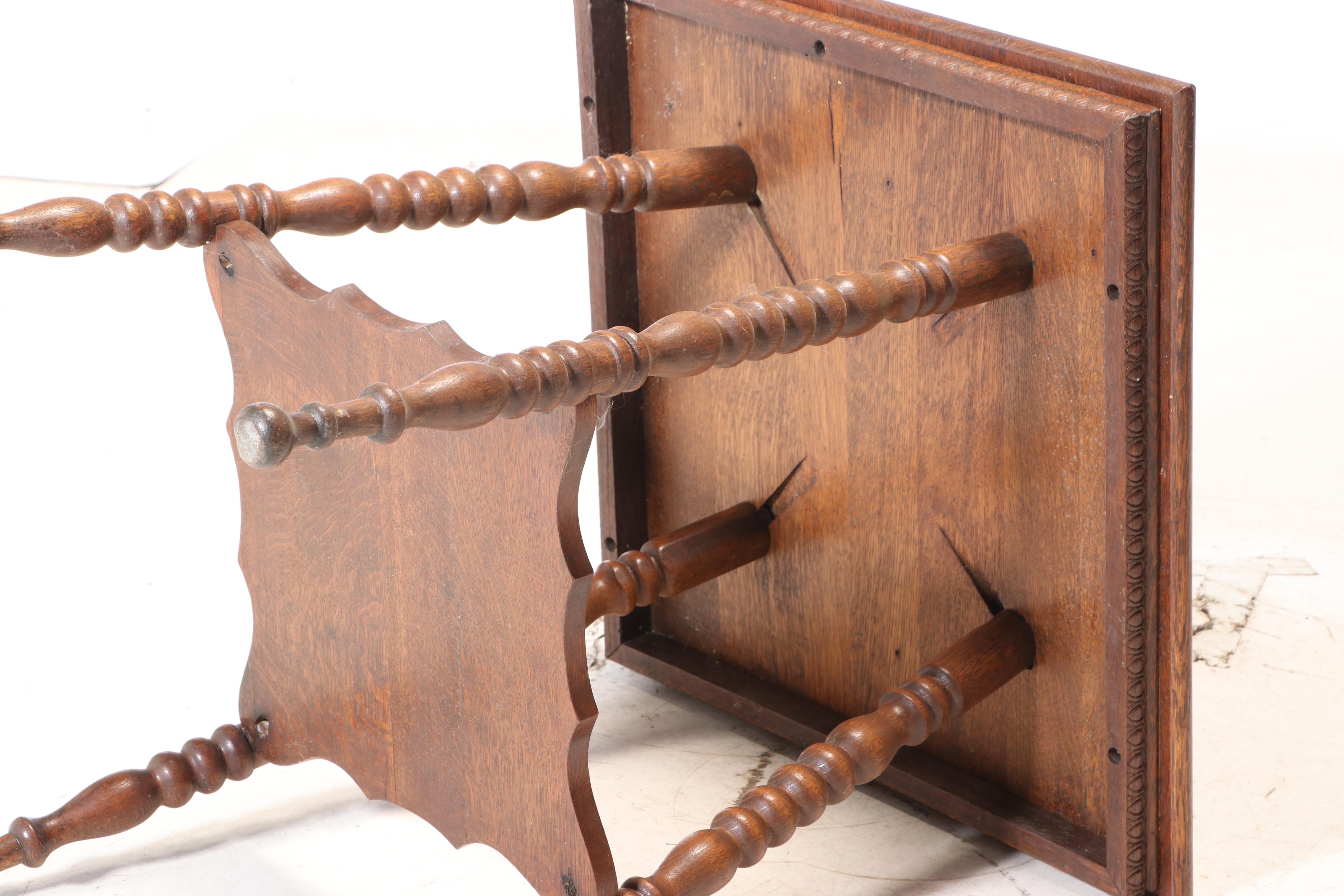 Late Victorian Oak Side Table, circa 1900 | EBTH