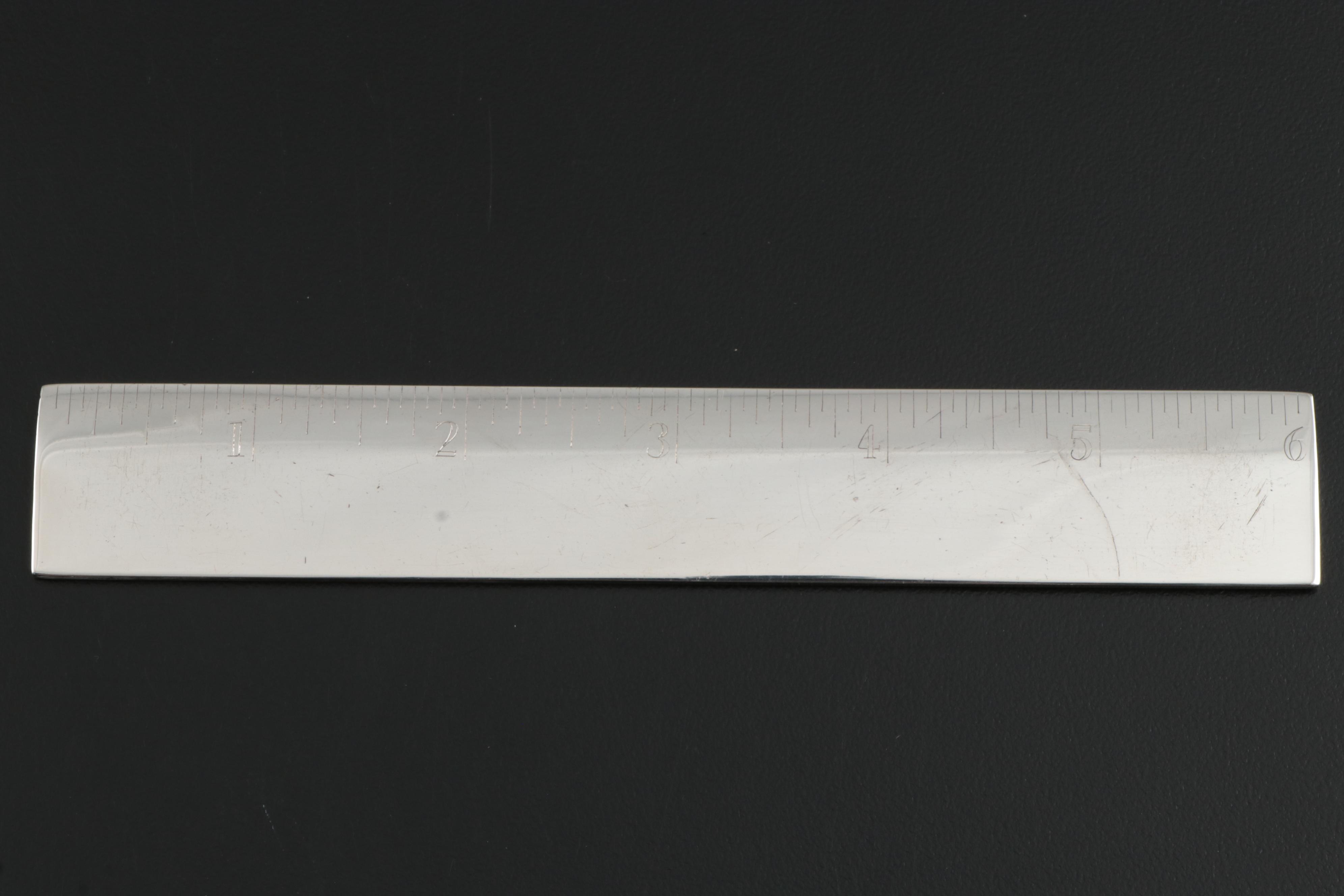 Tiffany & Co. Sterling Silver Ruler | Everything But The House