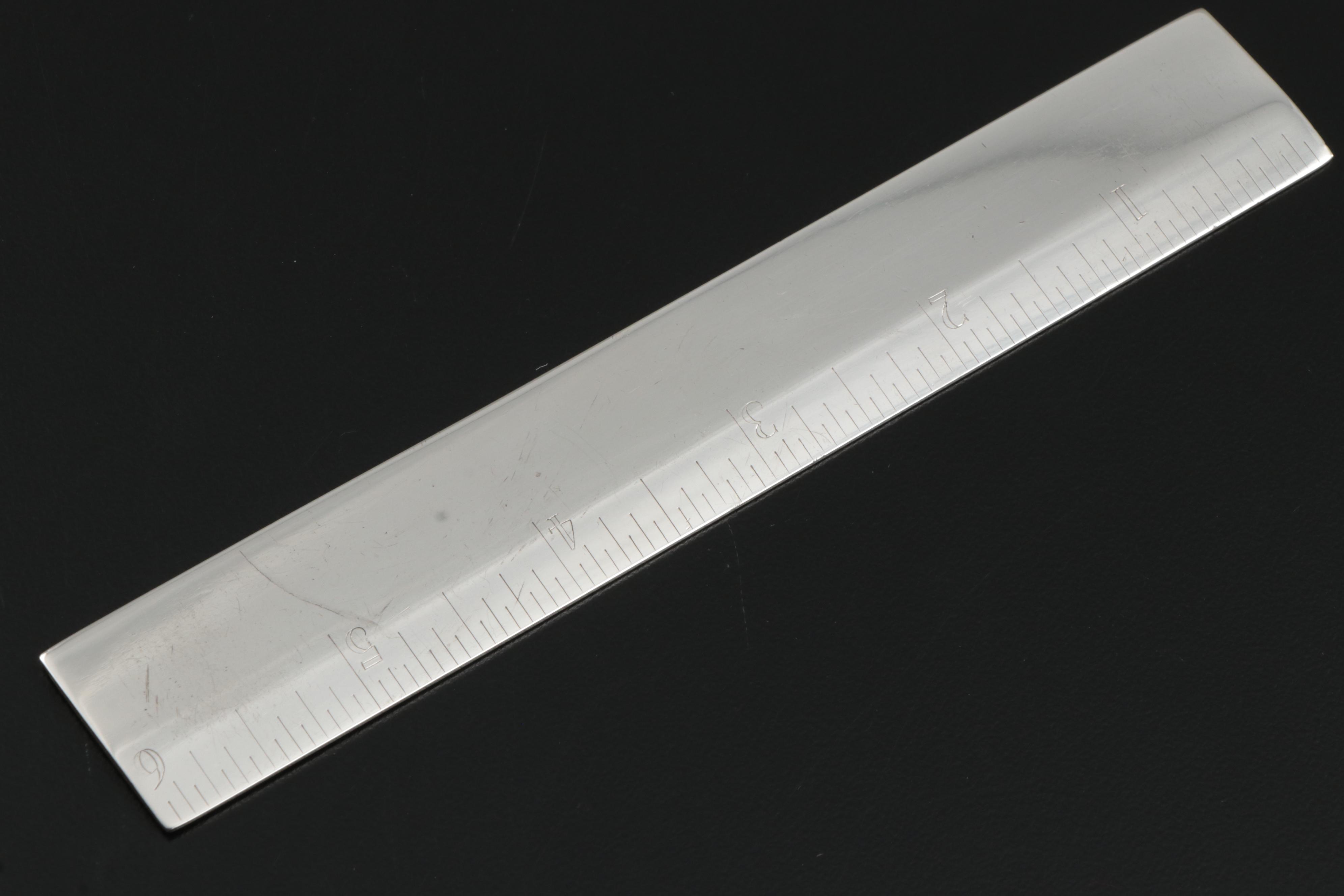 Tiffany & Co. Sterling Silver Ruler | Everything But The House