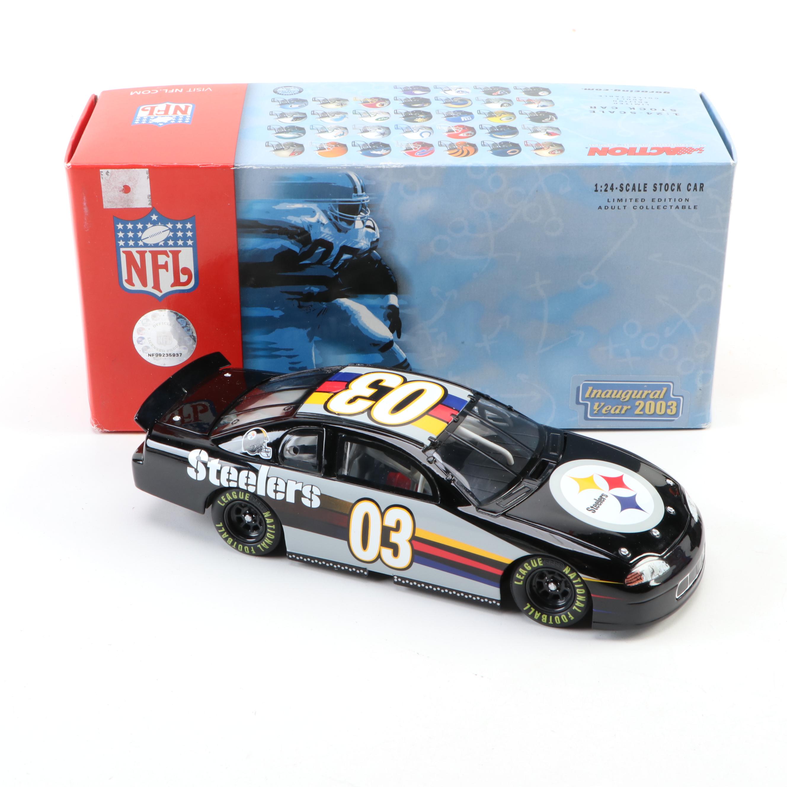 Jeff Gordon, Dale Earnhardt Jr., Bobby Labonte, NFL, 1:24 Scale Diecast ...