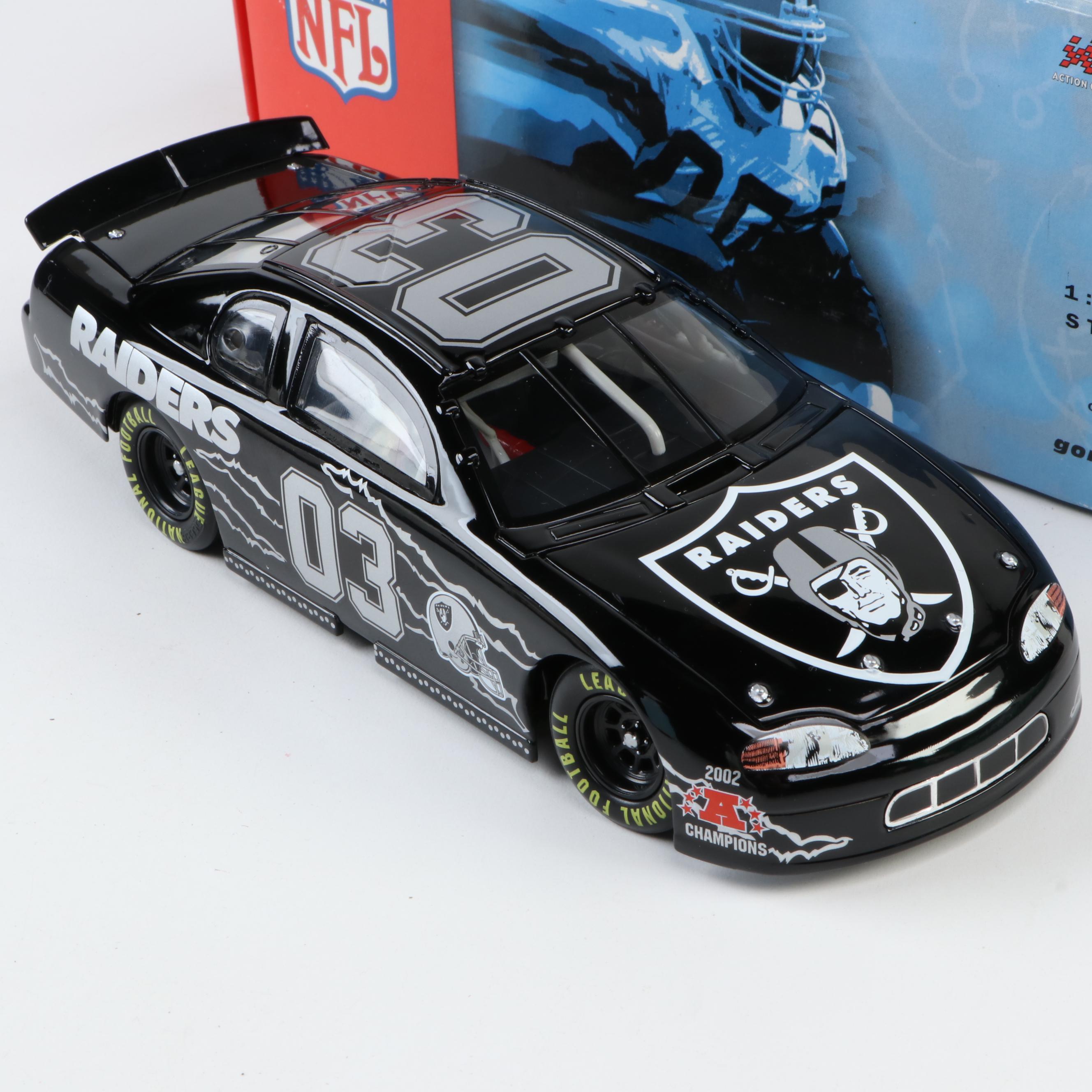 Jeff Gordon, Dale Earnhardt Jr., Bobby Labonte, NFL, 1:24 Scale Diecast ...