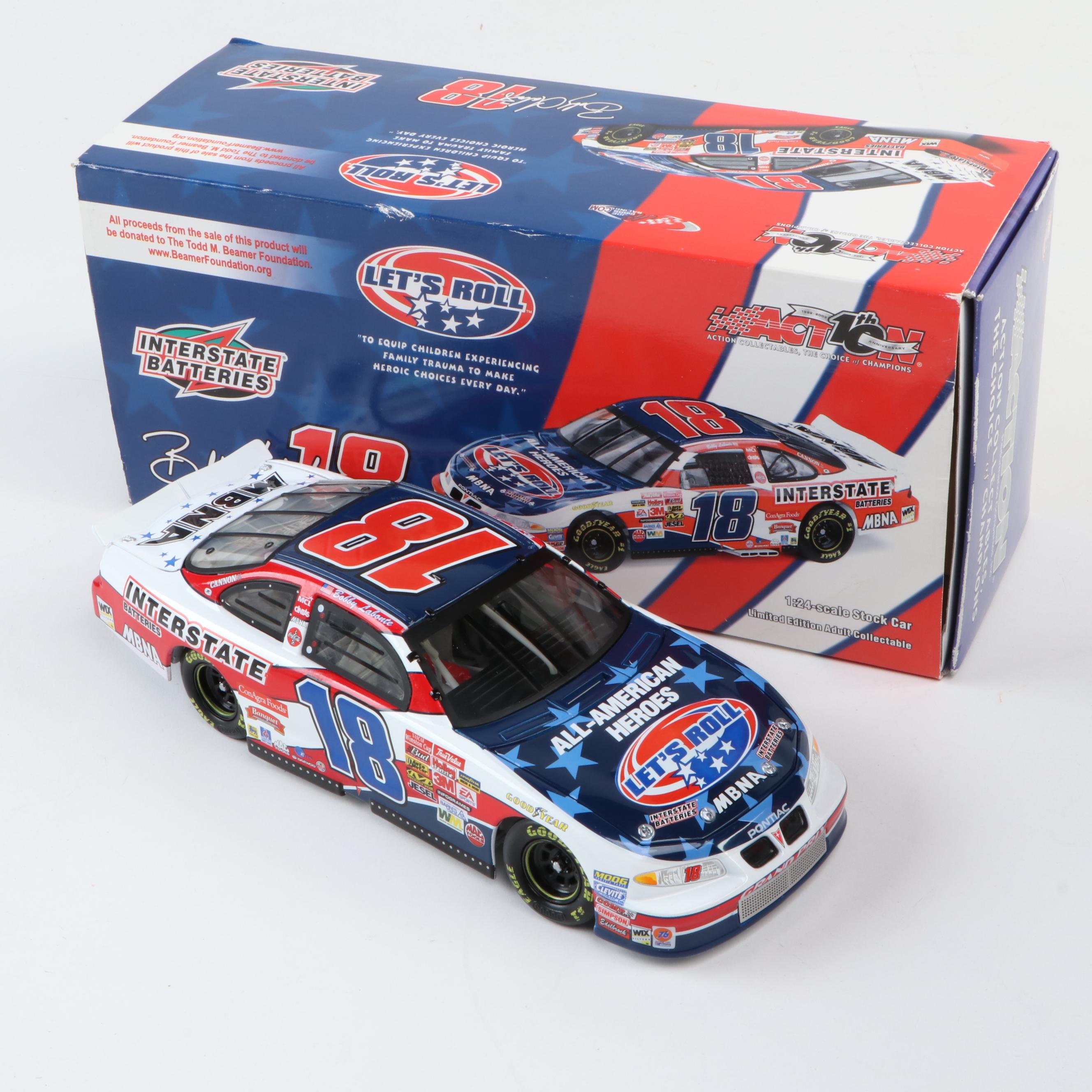 Jeff Gordon, Dale Earnhardt Jr., Bobby Labonte, NFL, 1:24 Scale Diecast ...