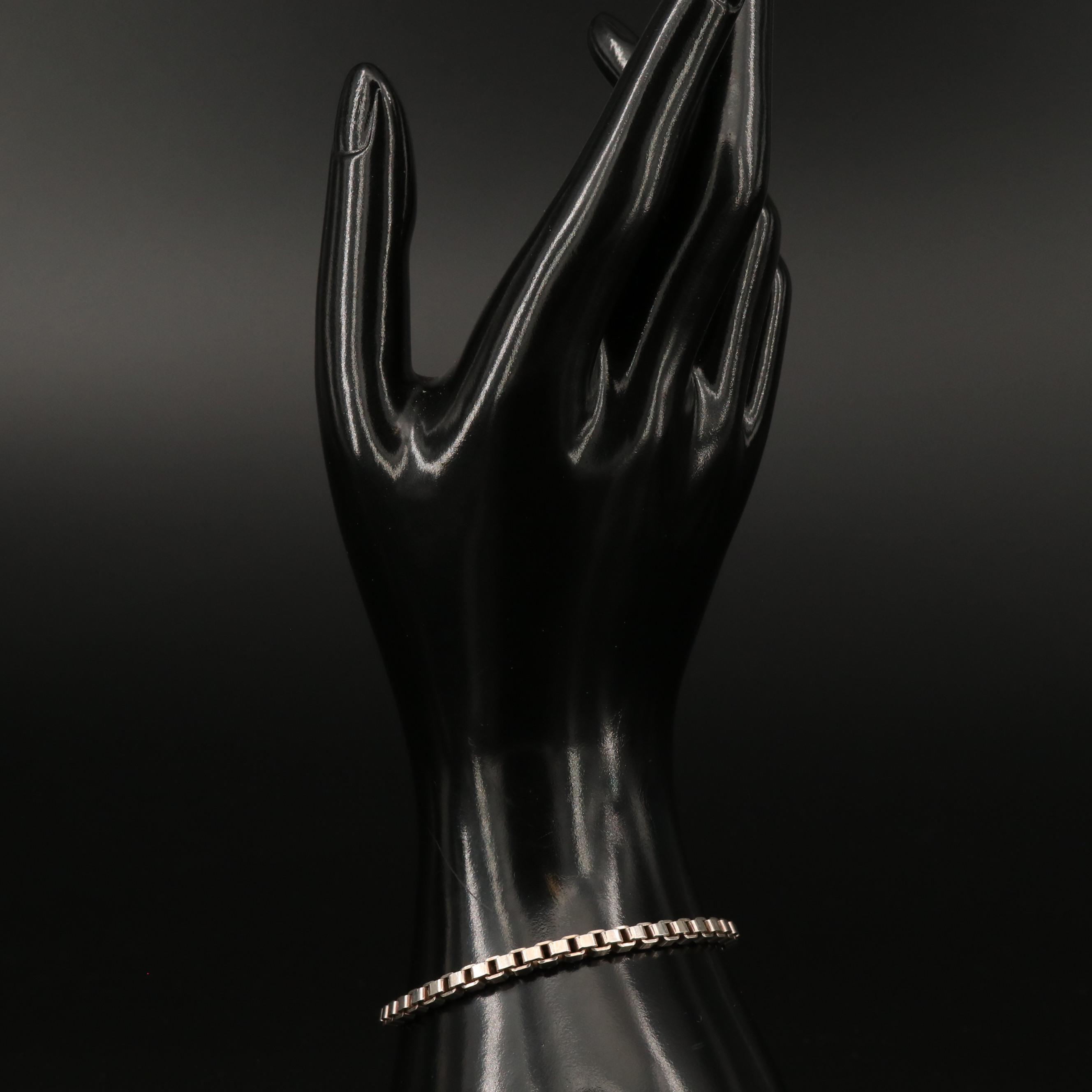 Tiffany & Co. Sterling Silver Venetian Link Bracelet | EBTH