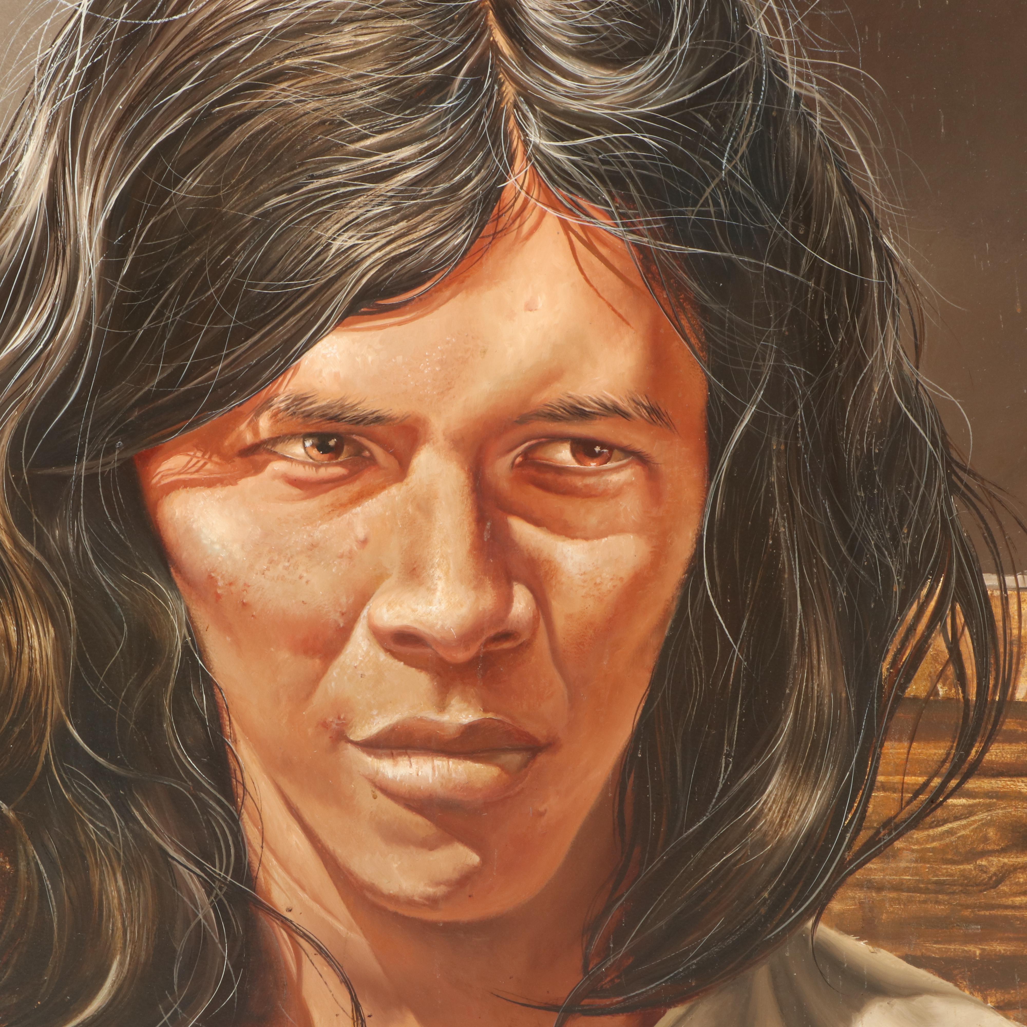 Paul Collins Oil Painting "Paul Soundsleeper," Late 20th Century | EBTH