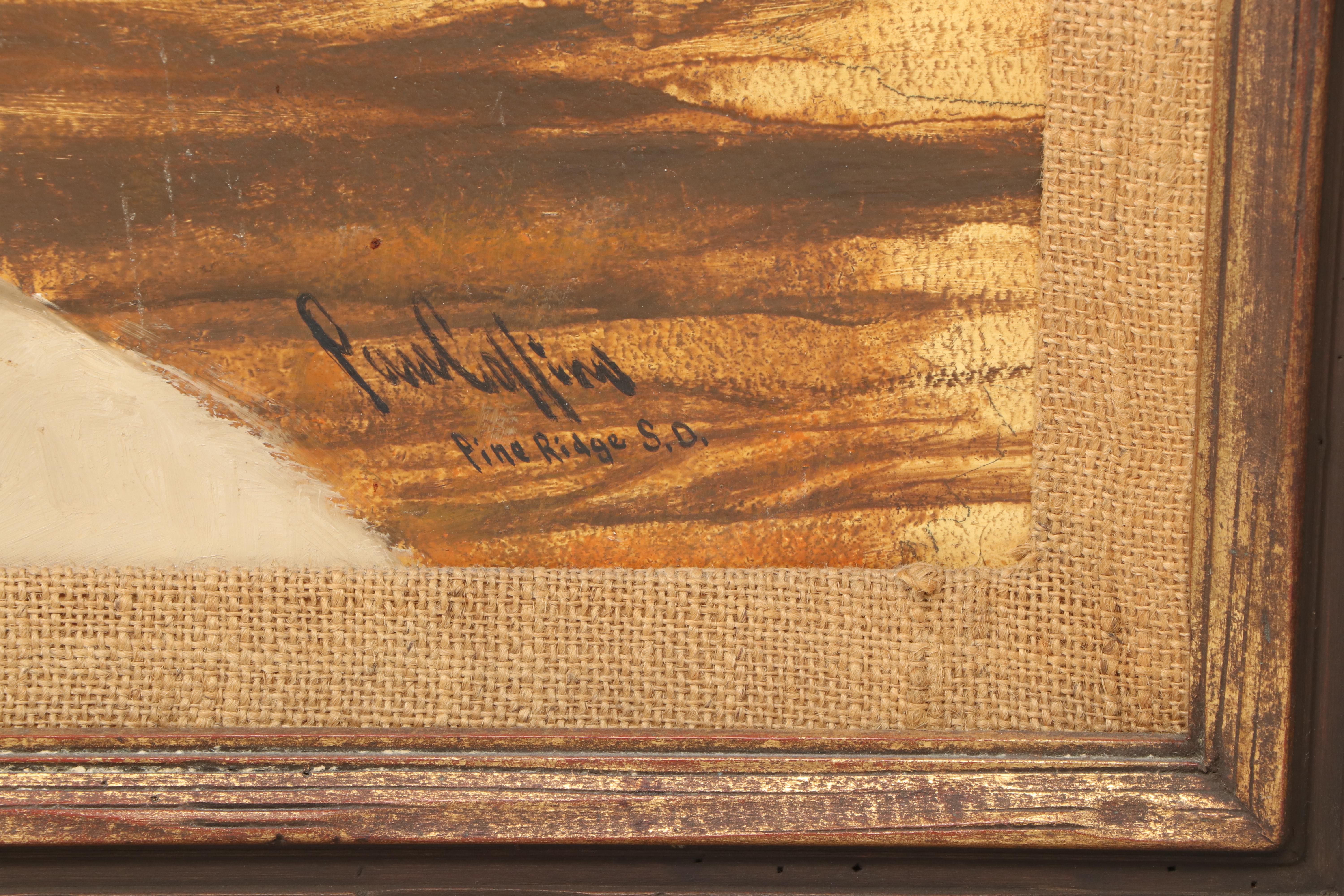 Paul Collins Oil Painting "Paul Soundsleeper," Late 20th Century | EBTH