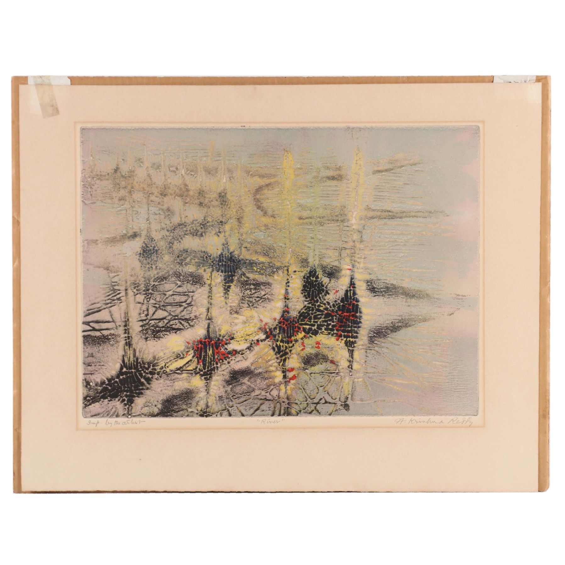 Krishna Reddy Viscosity Print "River" | EBTH
