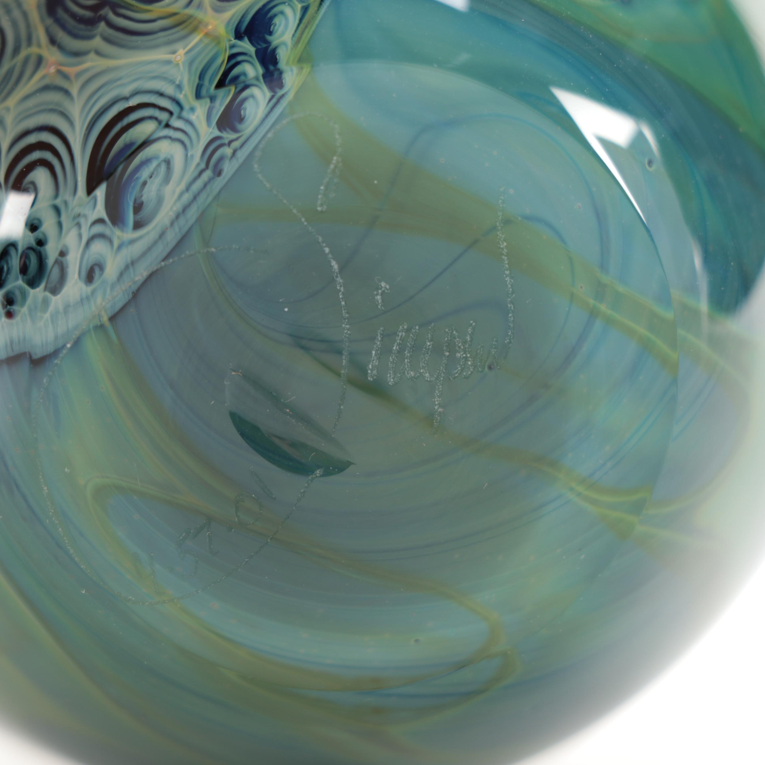 Josh Simpson Art Glass Vase | EBTH