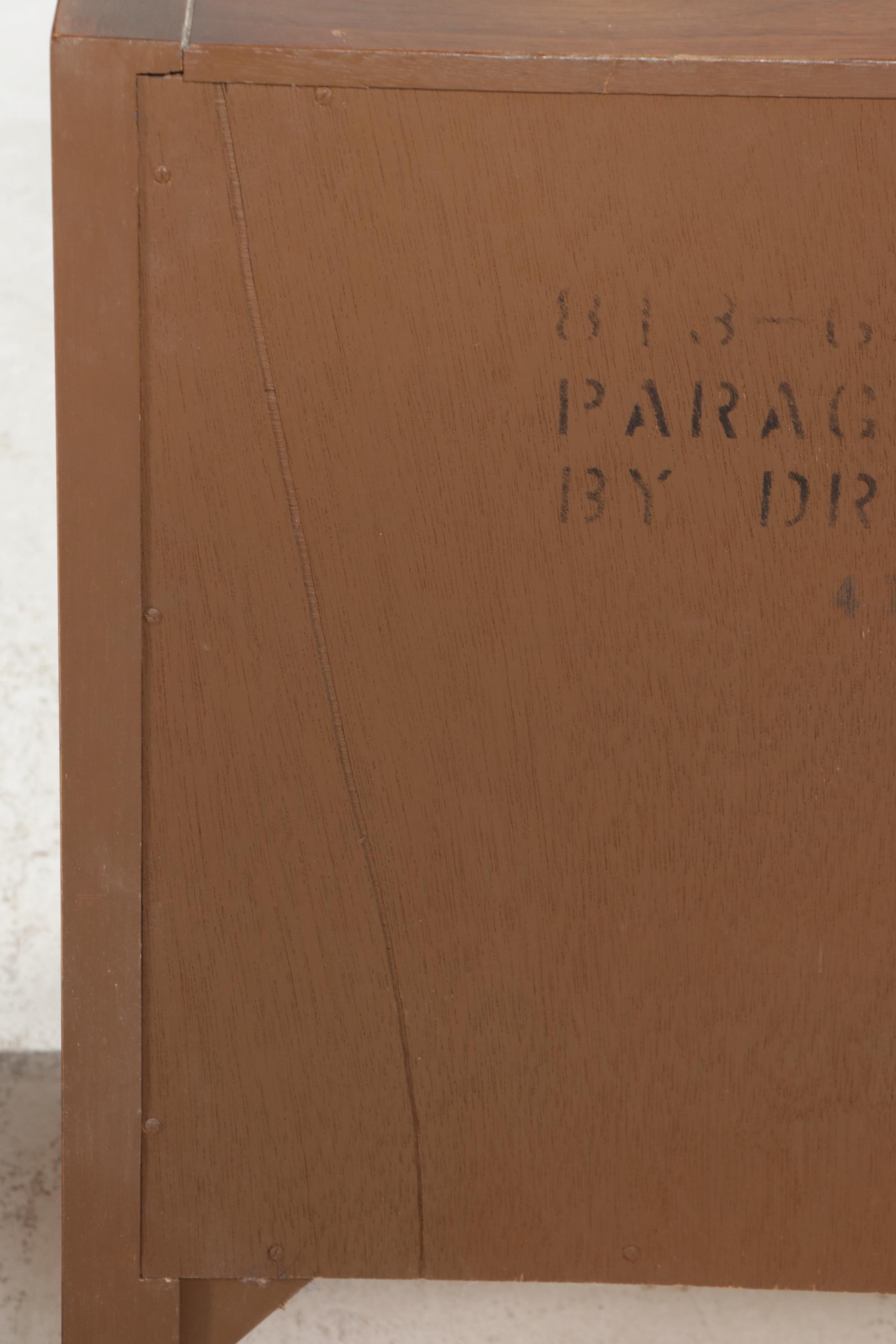 Drexel "Paragon" Mid Century Modern Walnut Tall Chest and Nightstands ...