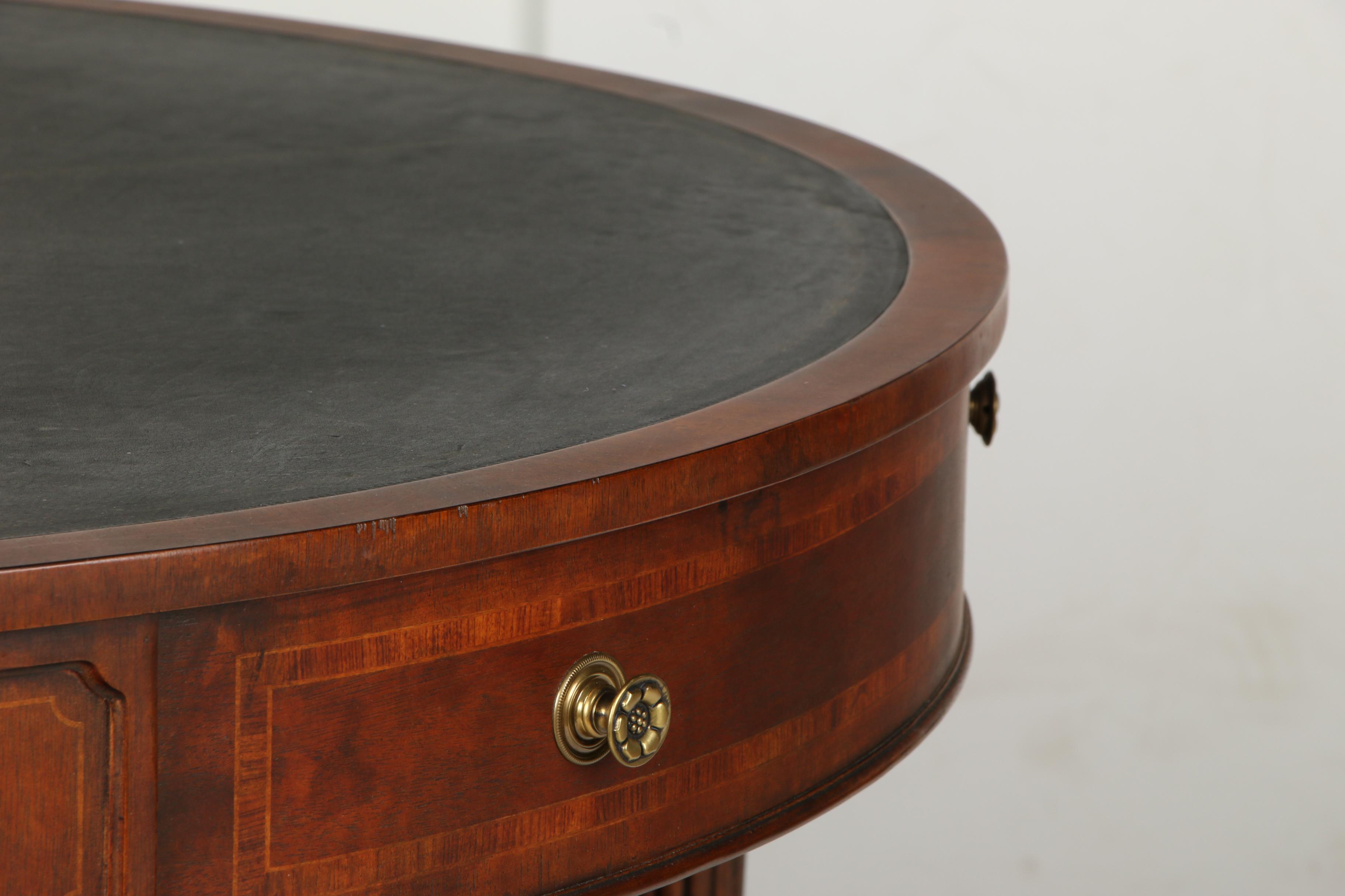 Henredon Regency Style Mahogany Library Table, Late 20th Century | EBTH