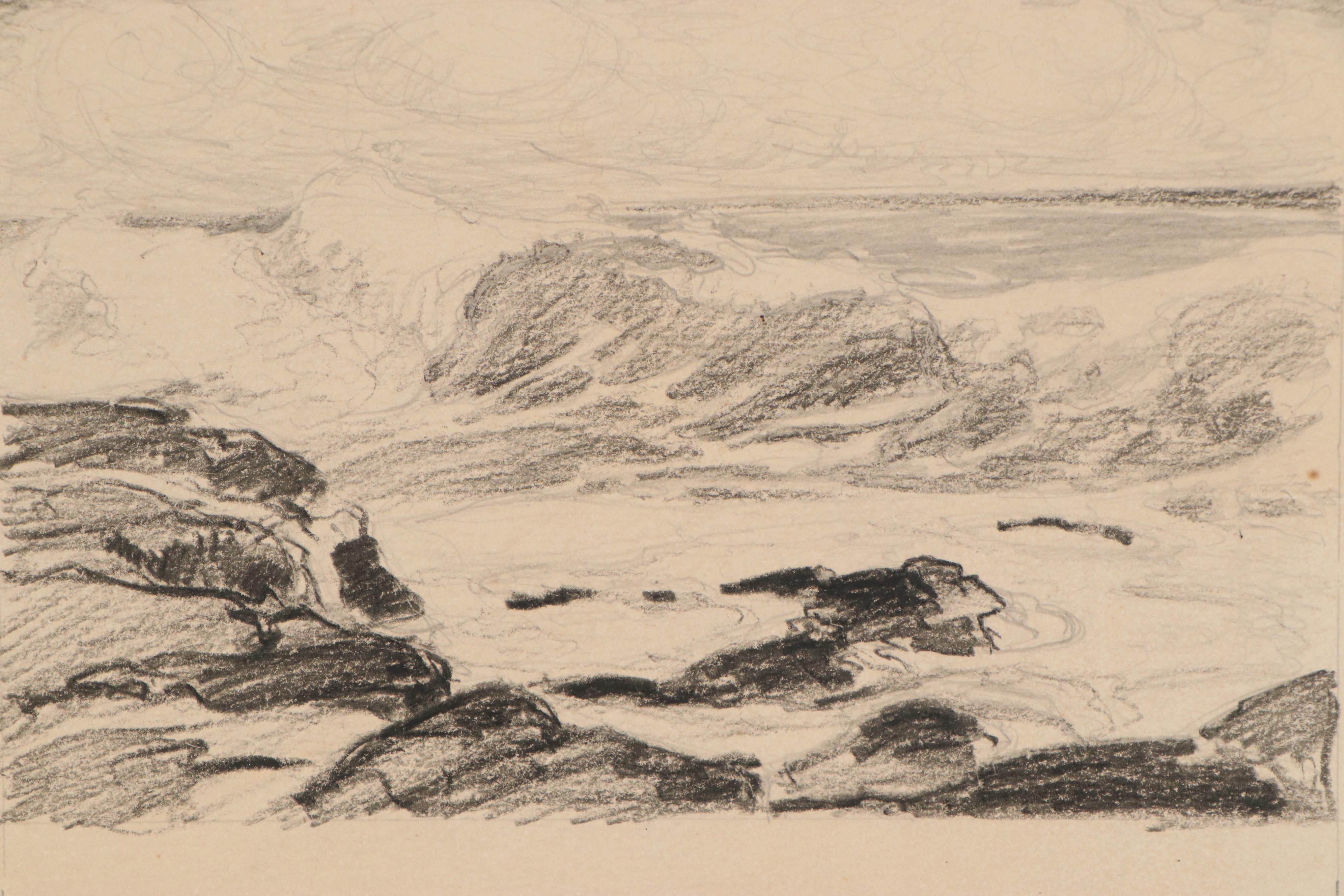 Robert Whitmore Graphite Drawings of Landscapes and Building Facades | EBTH