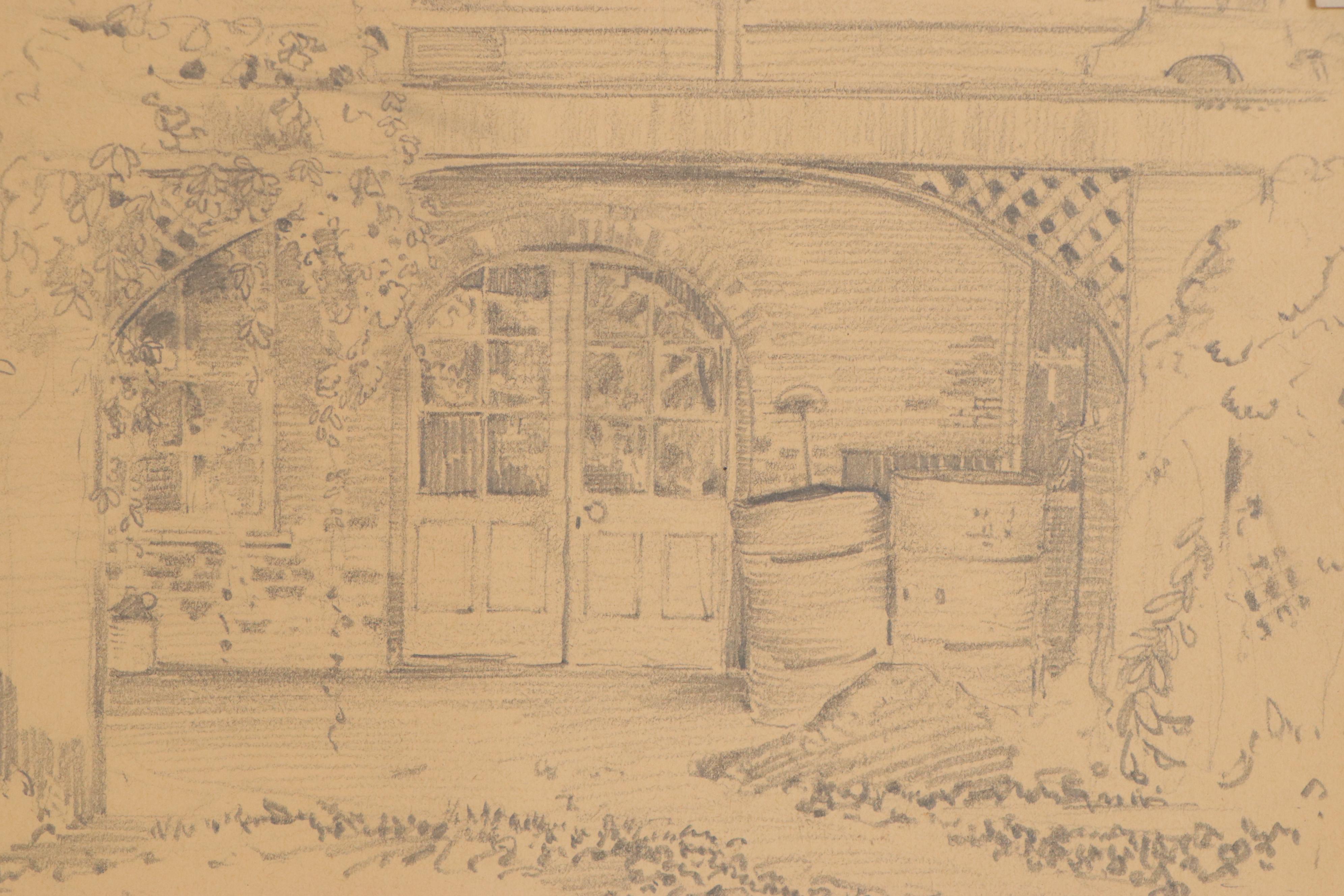 Robert Whitmore Graphite Drawings of Landscapes and Building Facades | EBTH