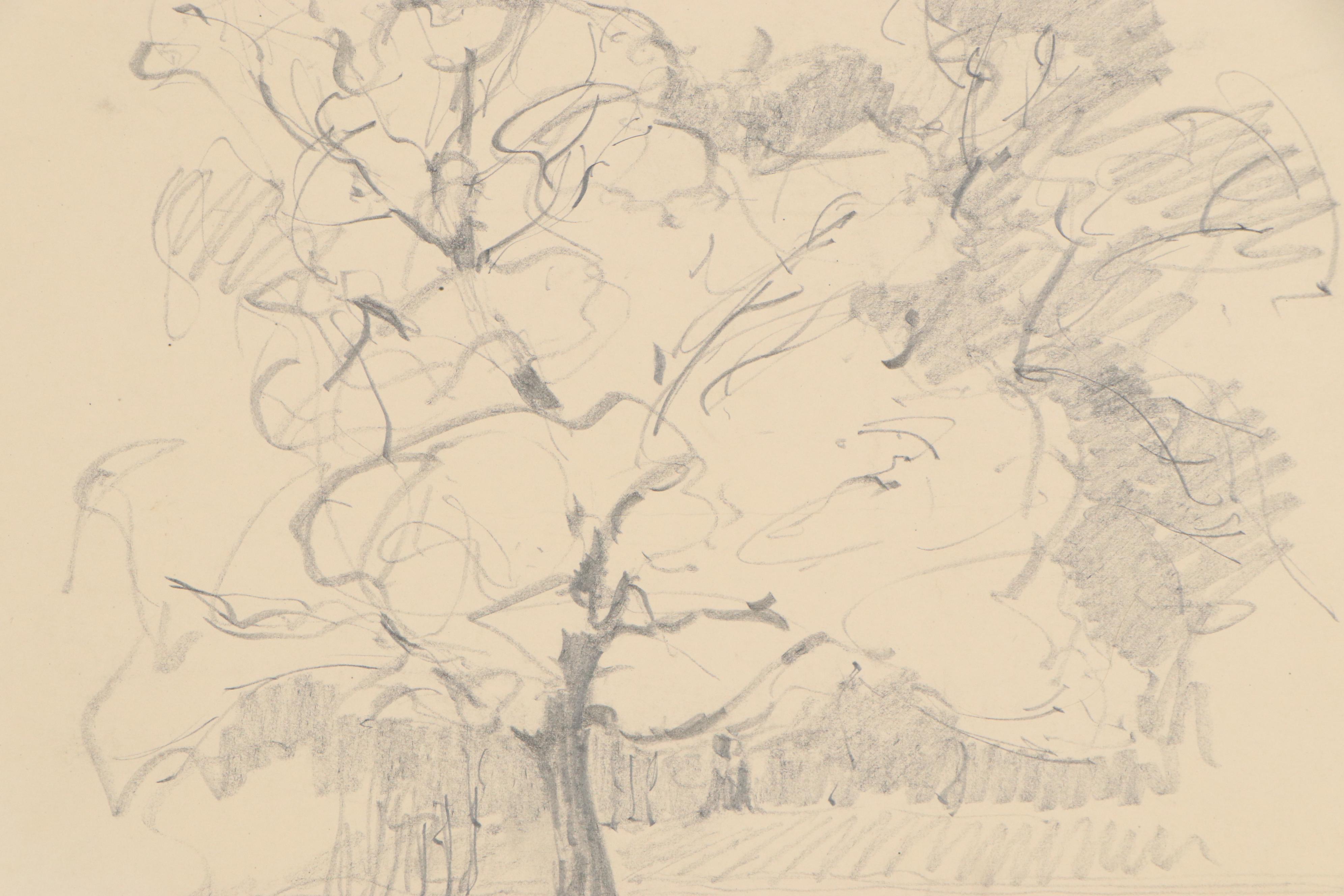 Robert Whitmore Graphite Drawings of Landscapes and Building Facades | EBTH