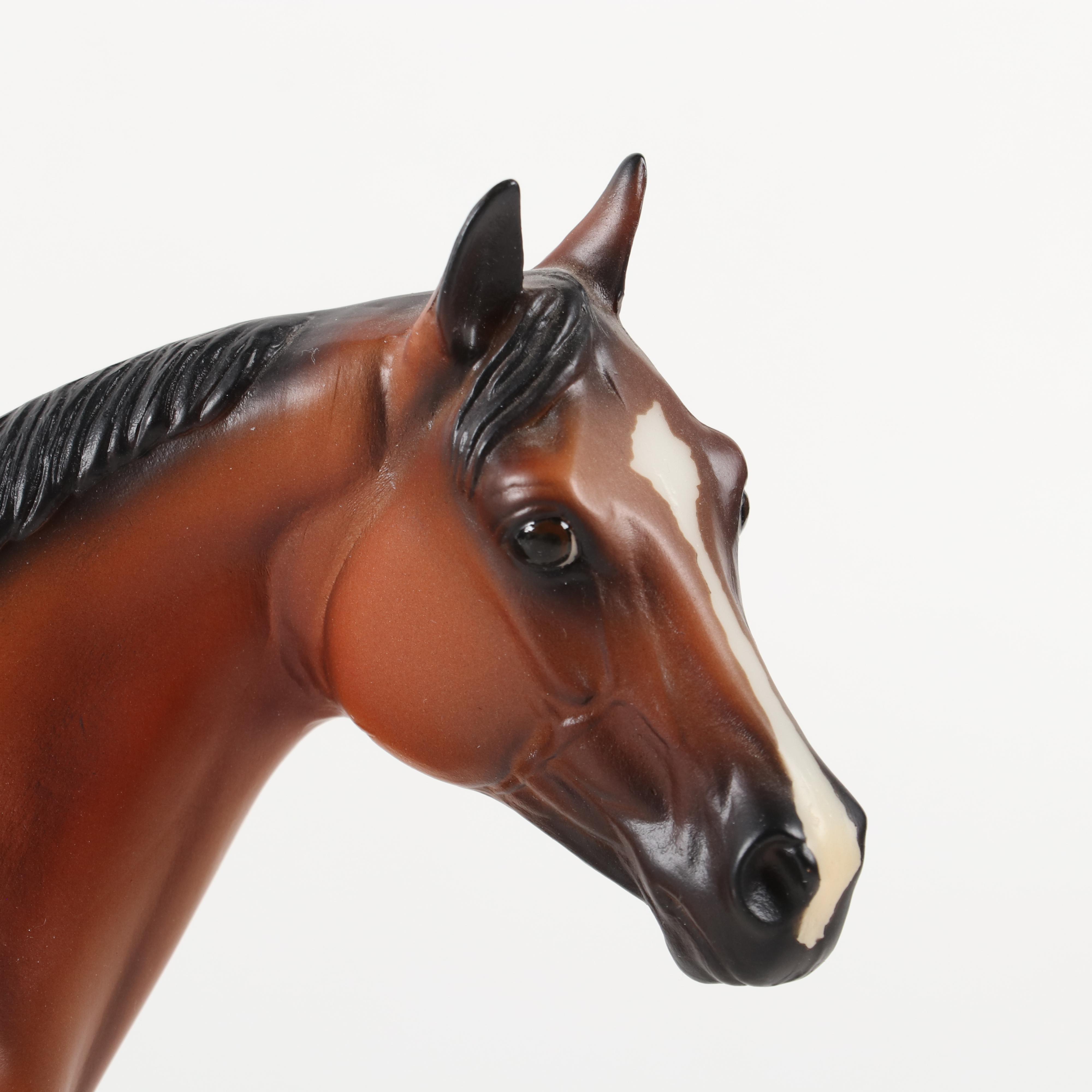 Hand-Painted Model Horse Figurines Featuring Peter Stone, Late 20th C ...