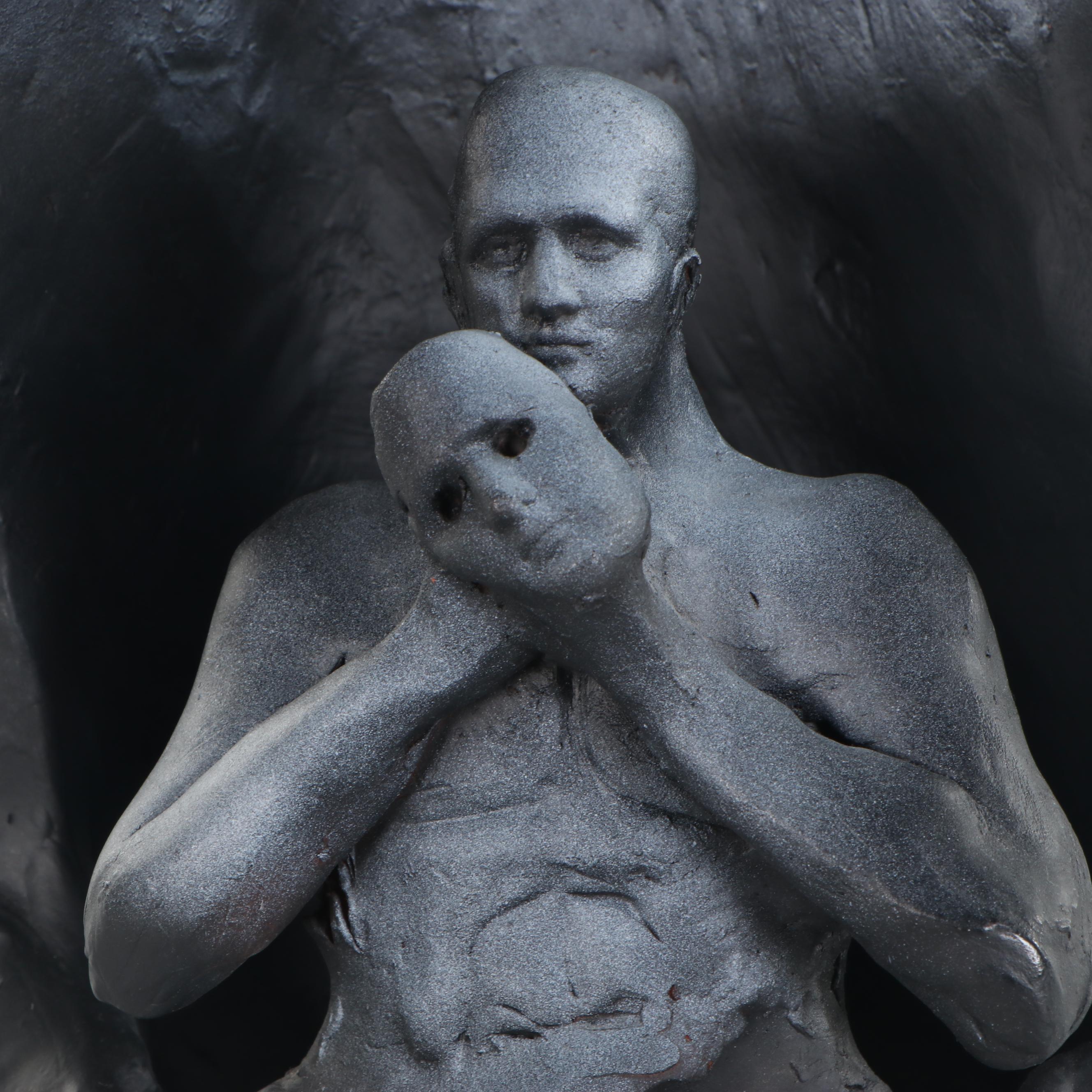 Sean Corner Figural Terracotta Sculpture, 2005 | EBTH